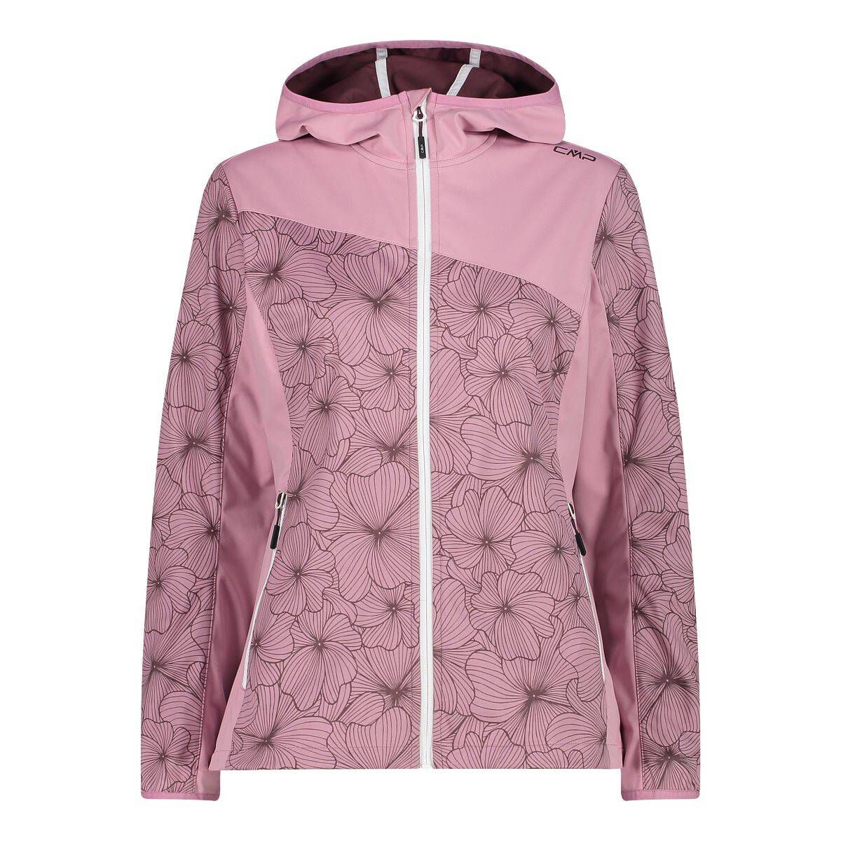 CMP Damen Softshelljacke FIX HOOD in Braun kaufen | engelhorn