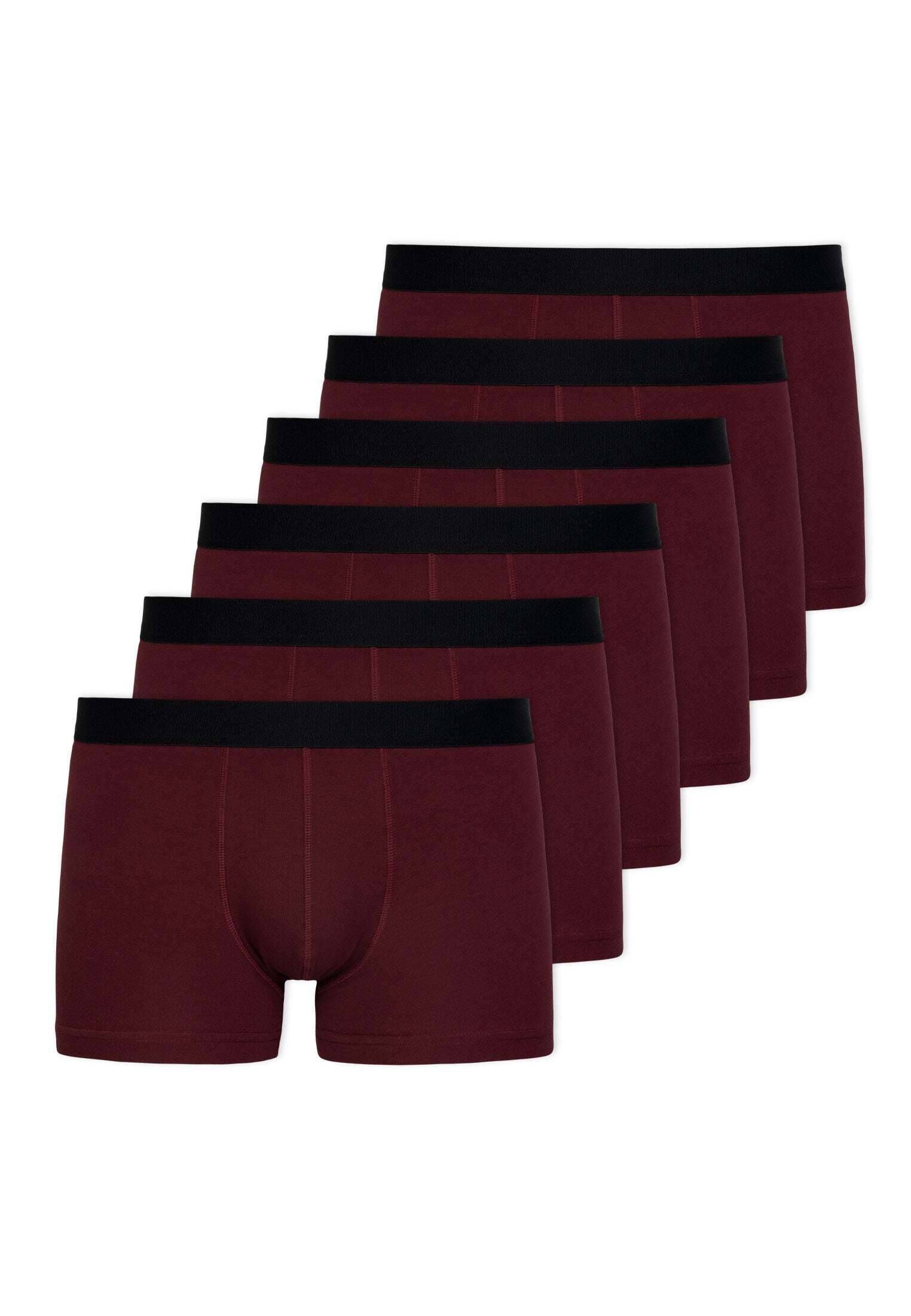 Herren Boxershorts aus Bio-Baumwolle im 6er-Pack