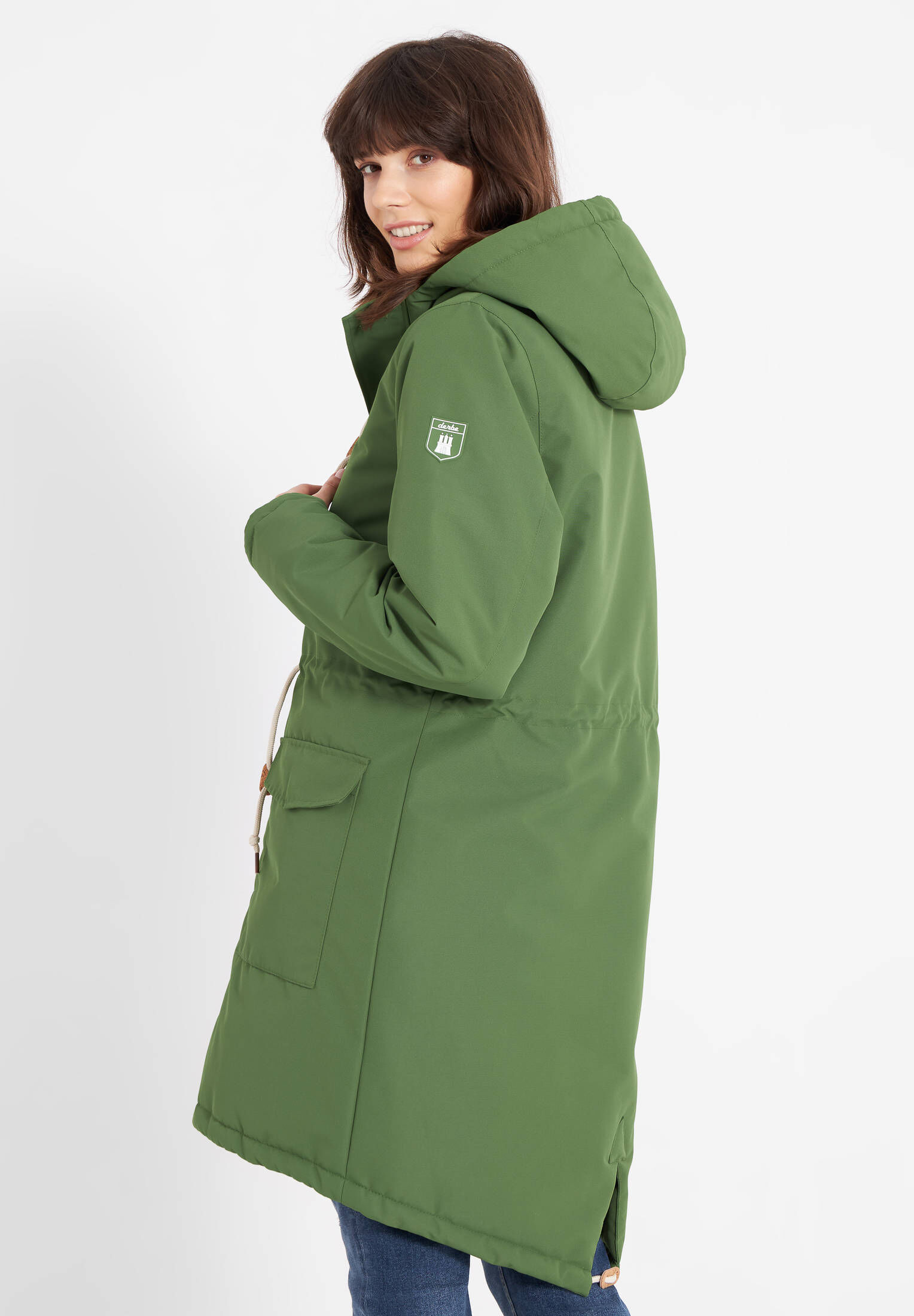 Derbe Damen Winterjacke Festholm in grün kaufen | engelhorn