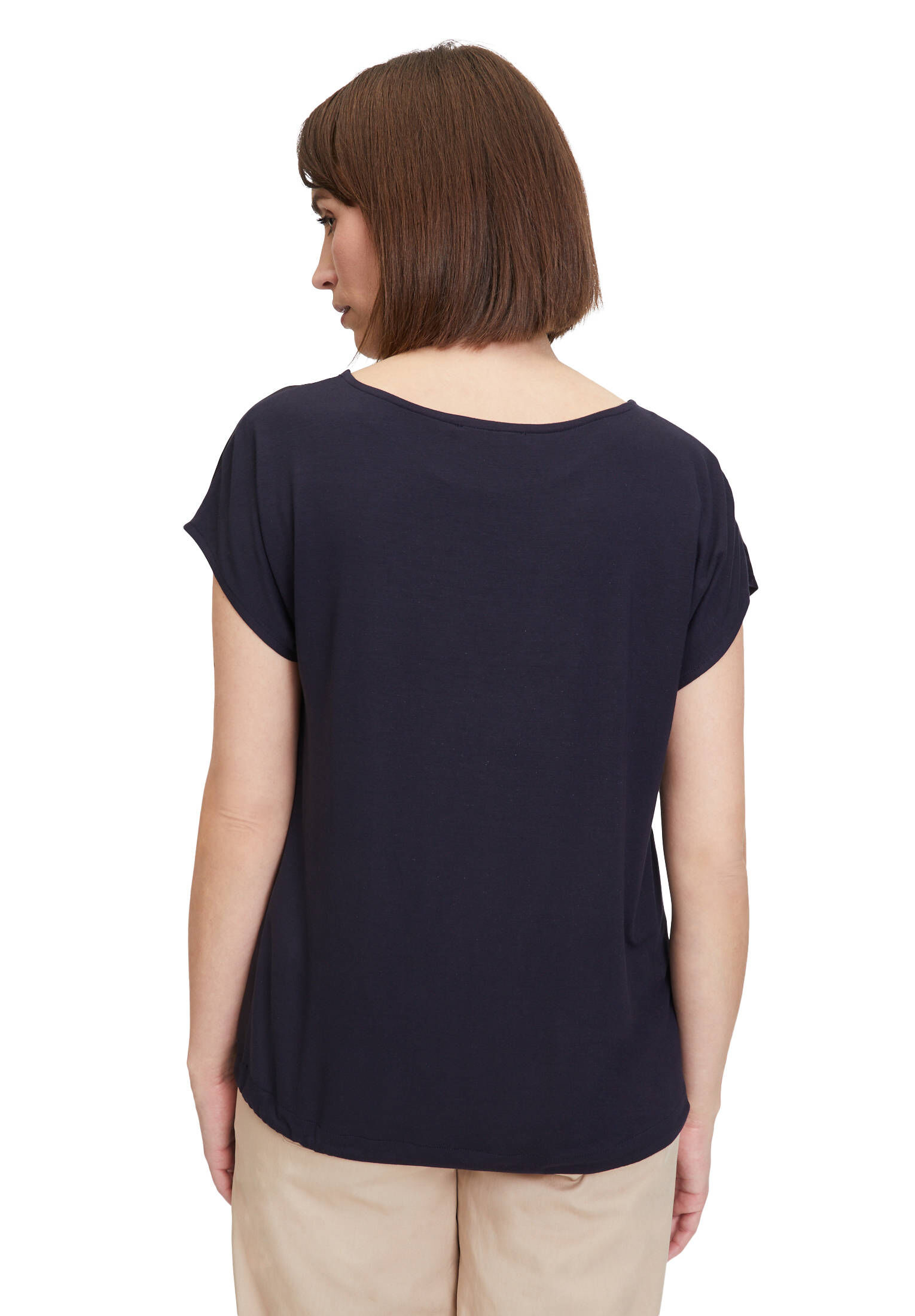 Damen Printshirt mit Tunnelzug