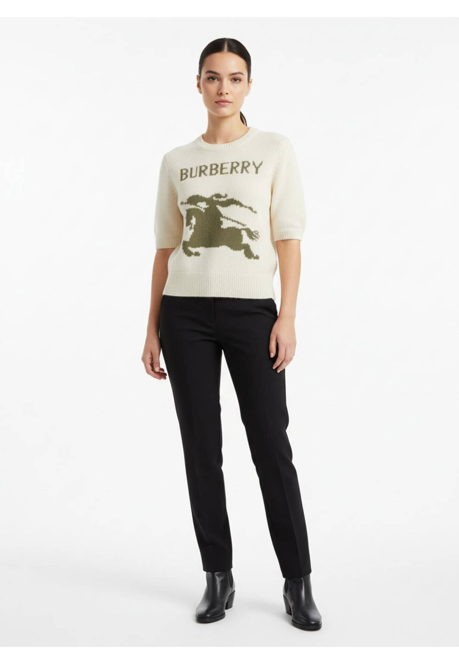 Burberry Damen Pullover SKYLER EKD in weiß kaufen | engelhorn