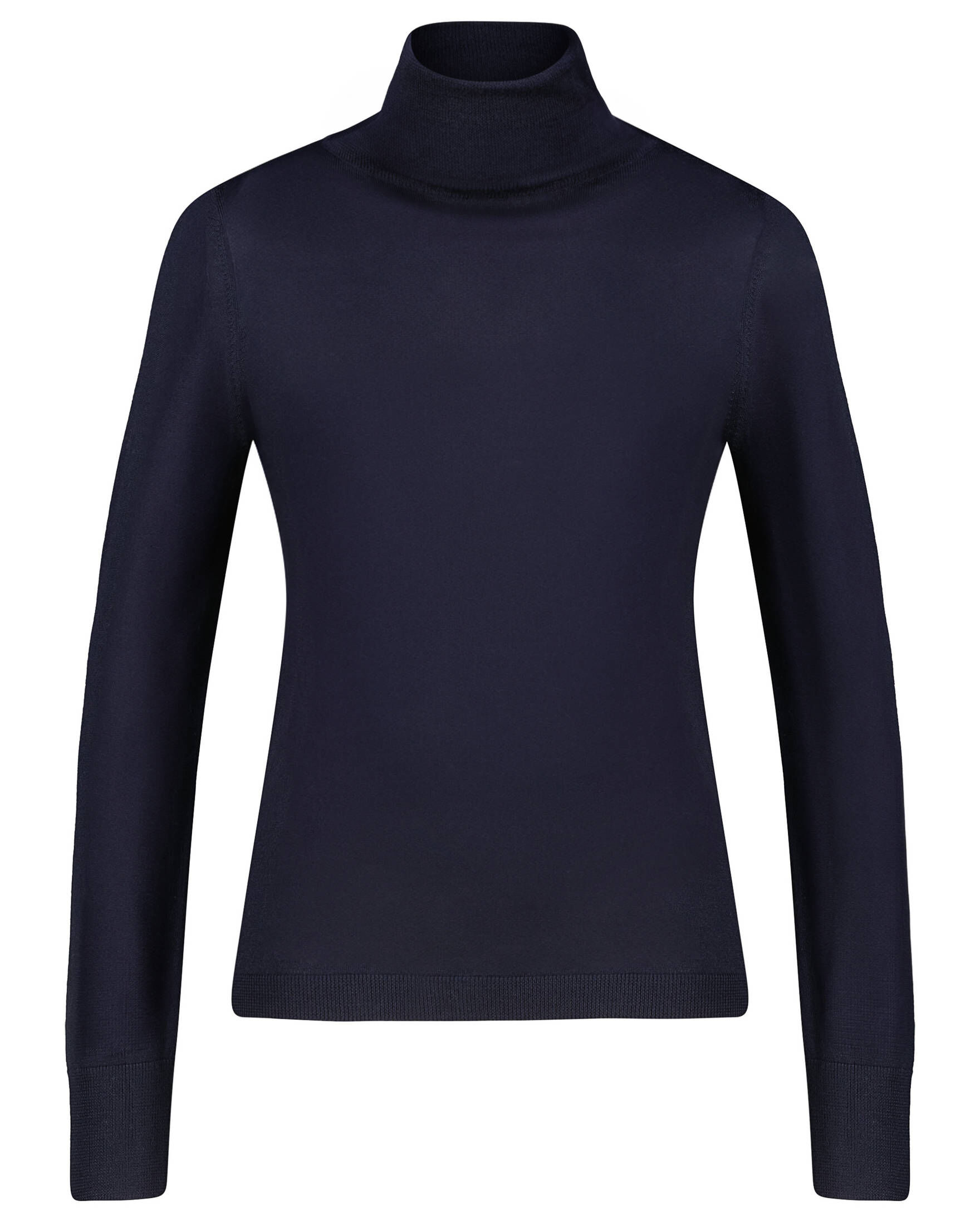Allude Damen Rollkragenpullover aus Wolle in Blau kaufen | engelhorn