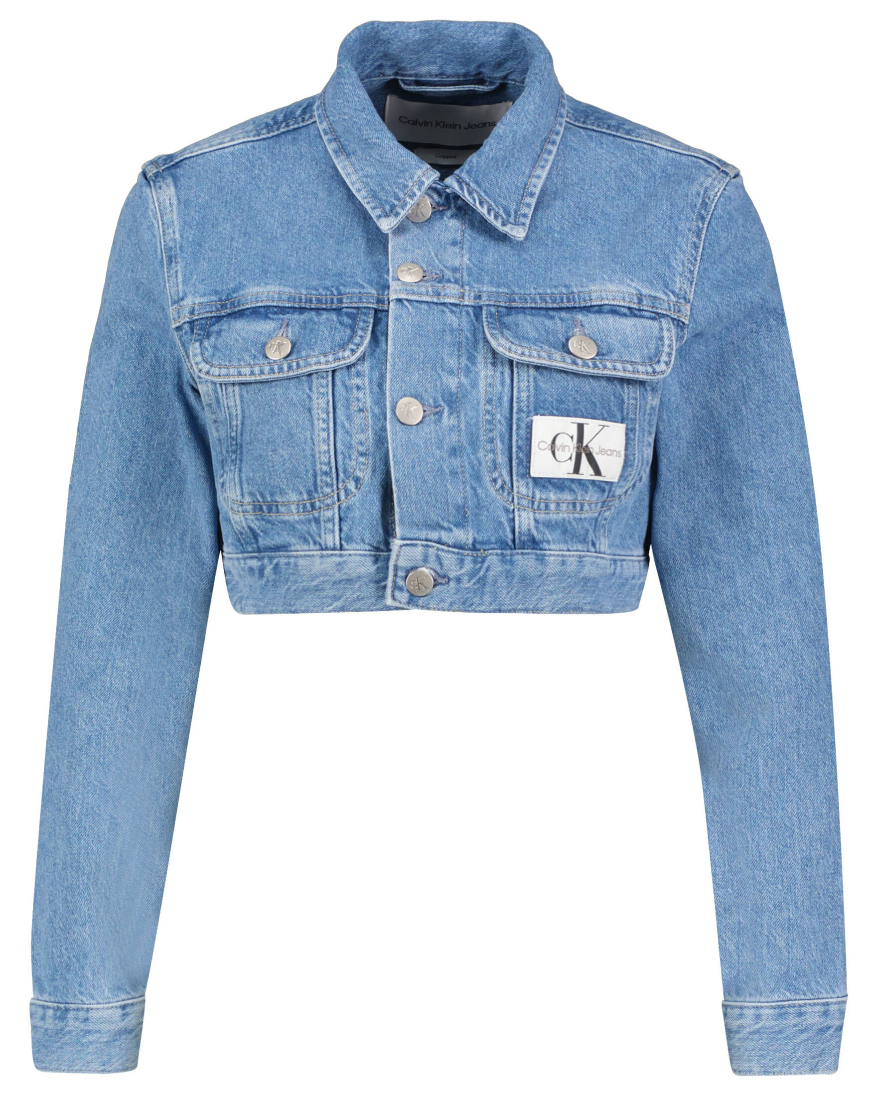 Damen Jeansjacke EXTREME CROP 90s