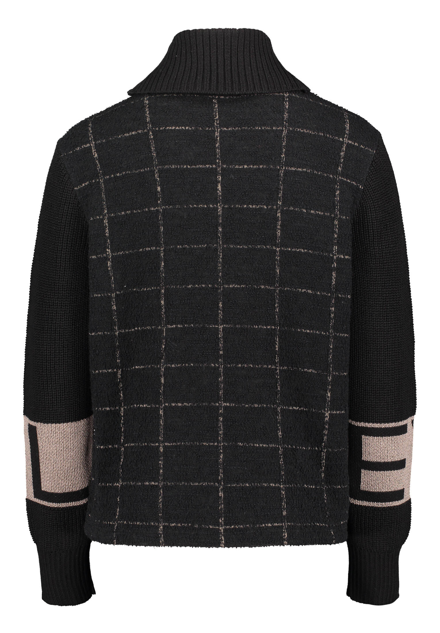 Damen Strickpullover kariert