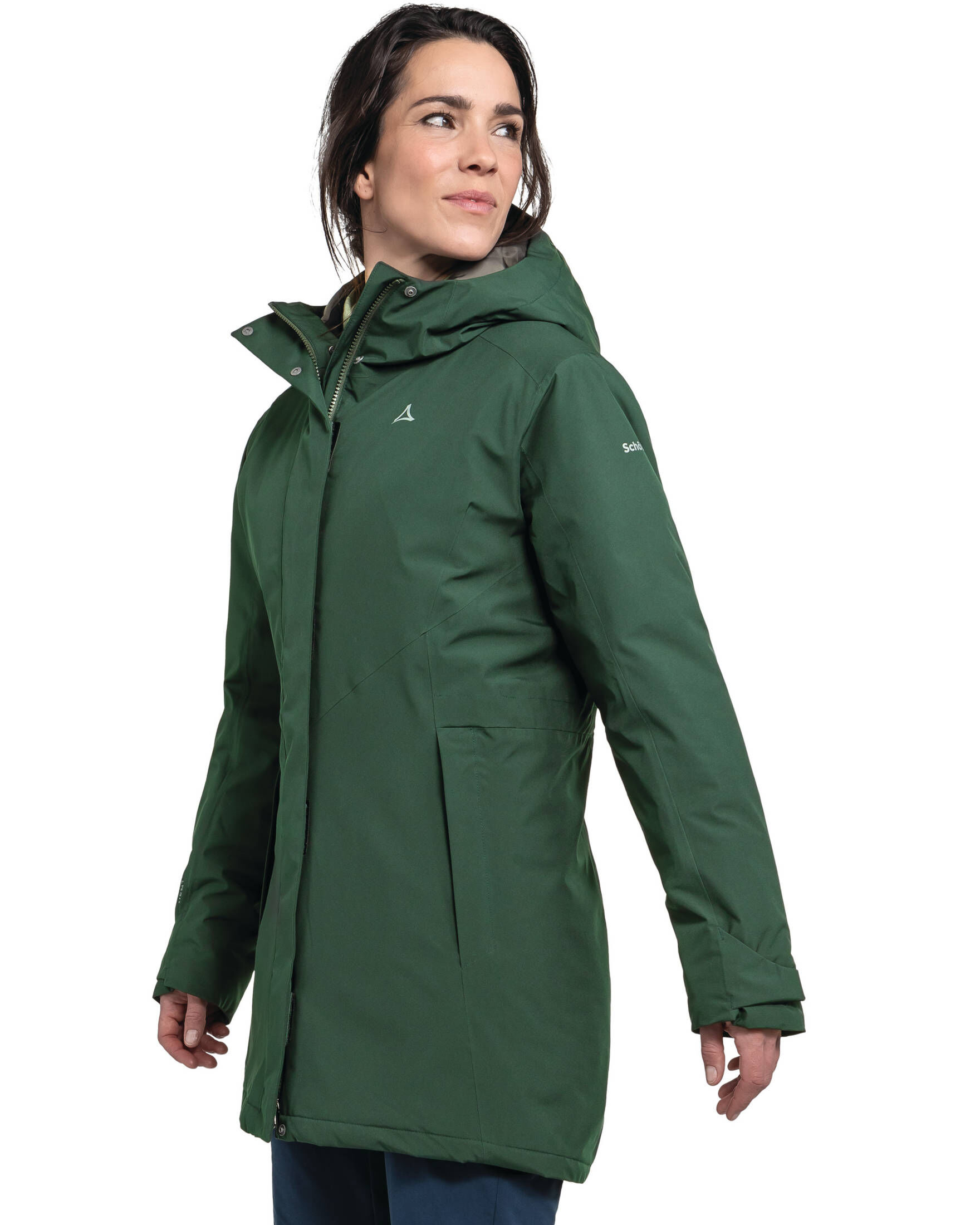 Schöffel Damen Parka Hiking Parka Style Froda WMS in grün kaufen ...