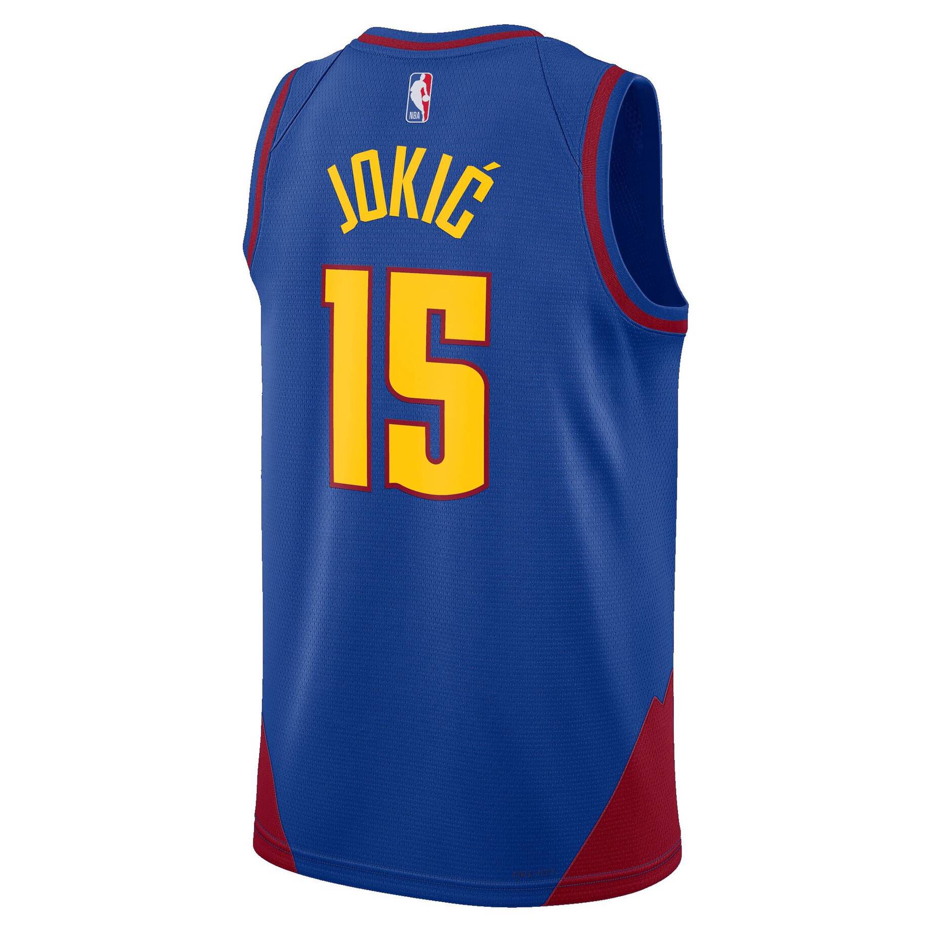 Nike Herren Basketball-Trikot NBA-DENVER NUGGETS-TEAM CRIMSON-SWINGMAN ...
