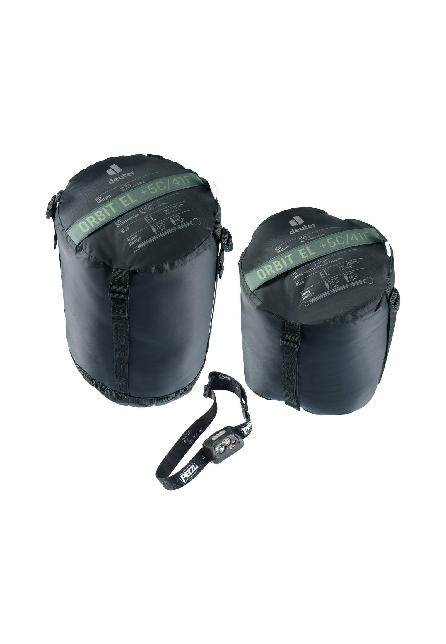 deuter Schlafsack ORBIT +5 EL in grün kaufen | engelhorn