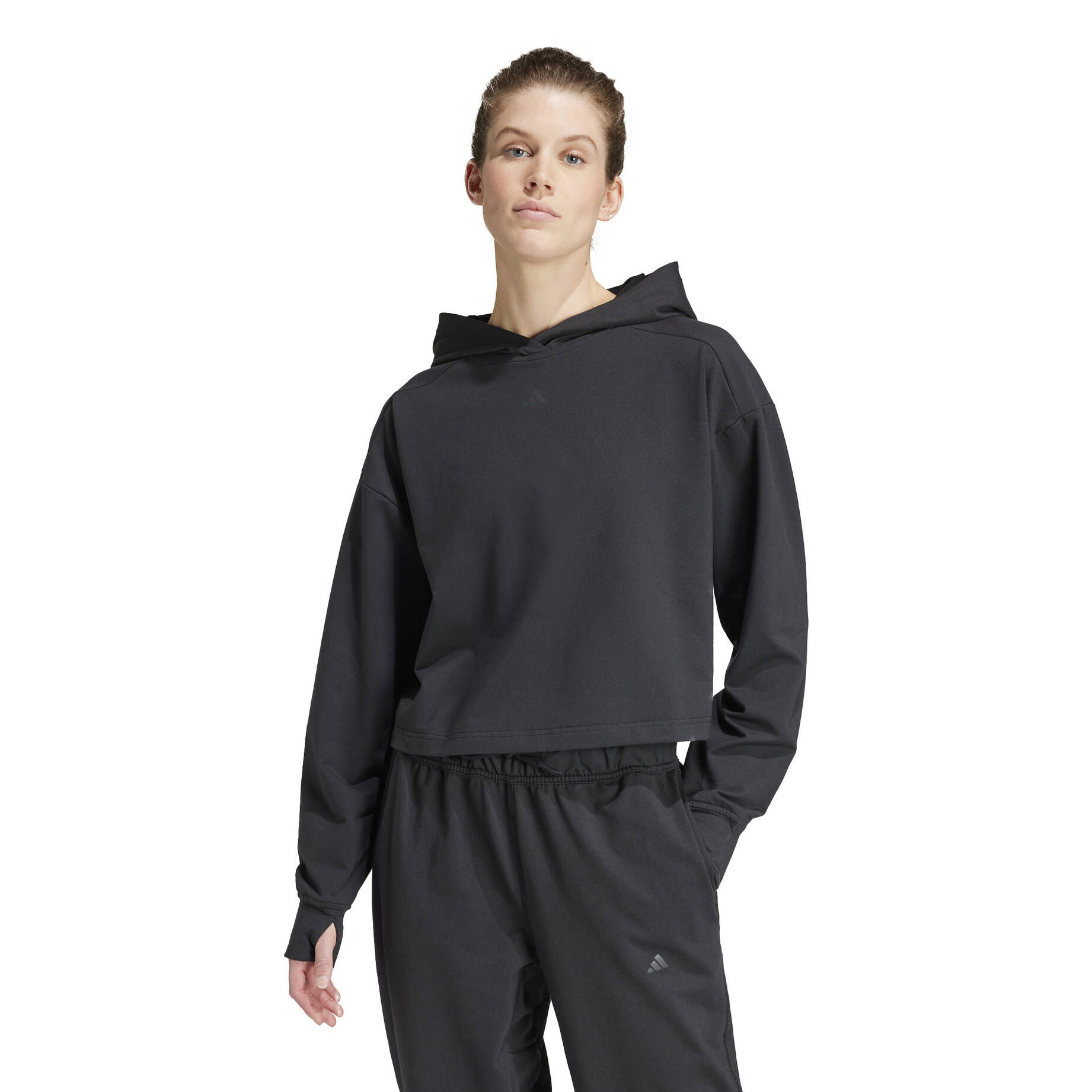 adidas Performance Damen Hoodie POWER in schwarz kaufen | engelhorn