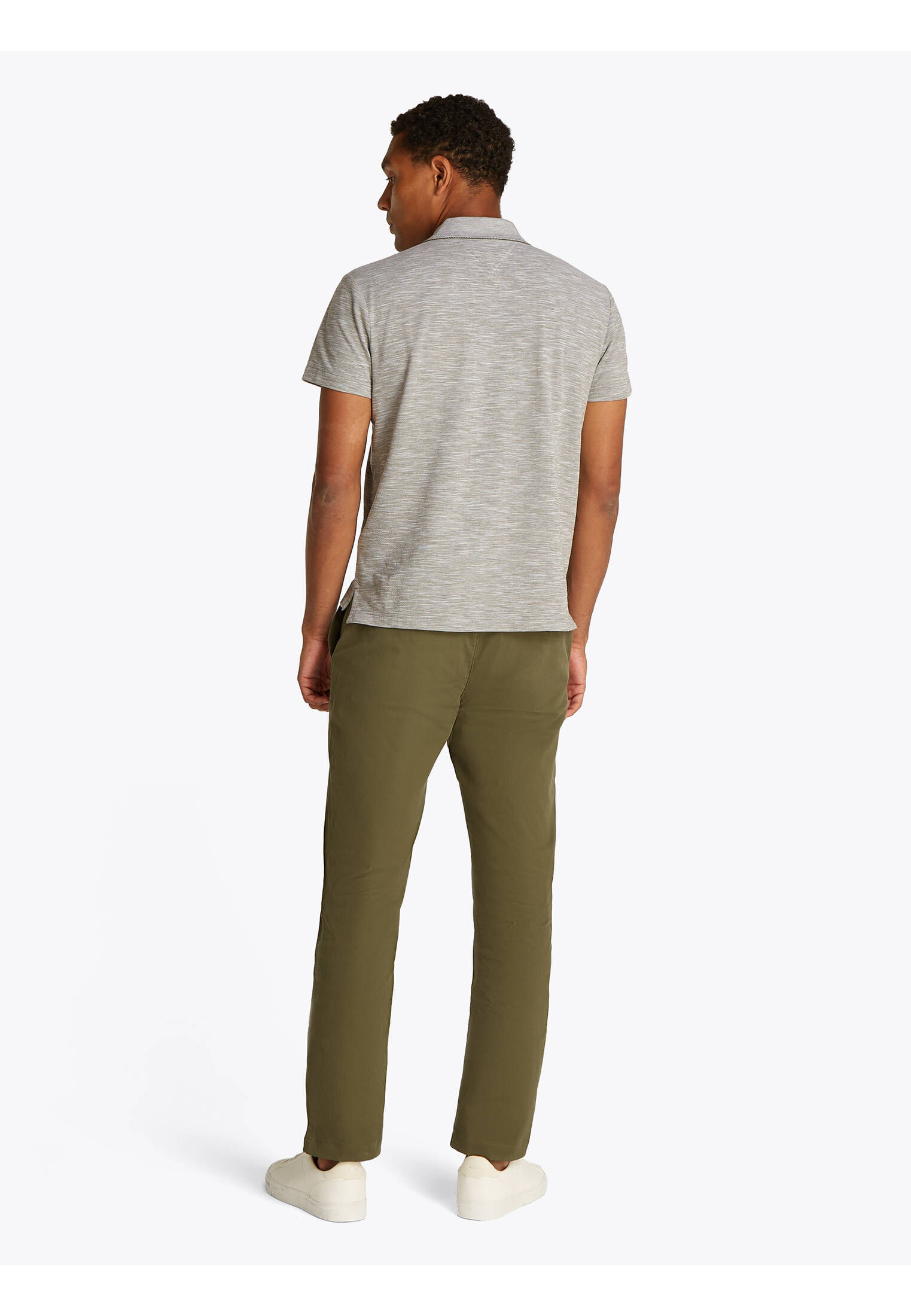 Tommy Hilfiger Herren Poloshirt SLUB OXFORD PIQUE POLO Regular Fit in ...