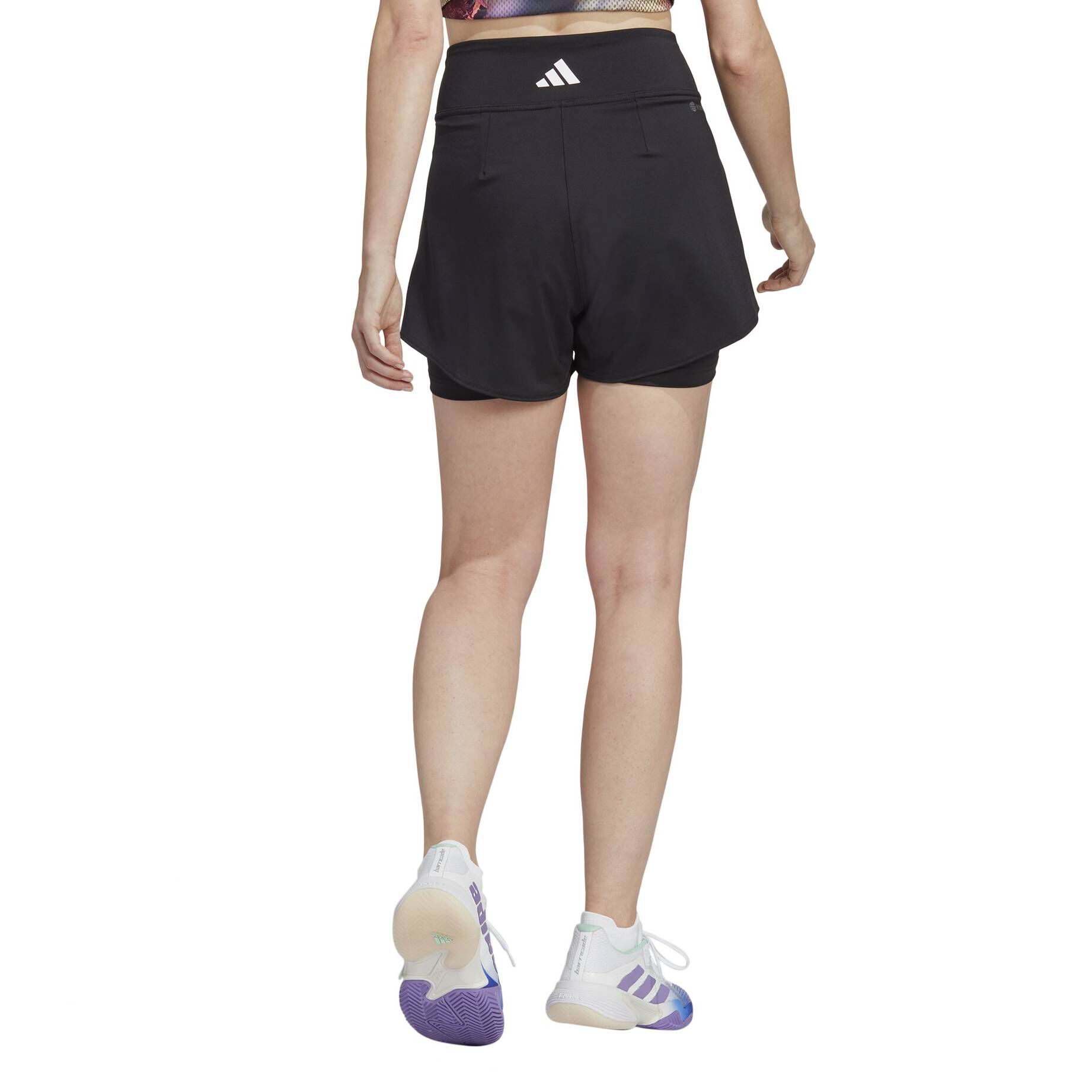adidas Performance Damen Tennisshorts TENNIS MATCH SHORTS in schwarz ...