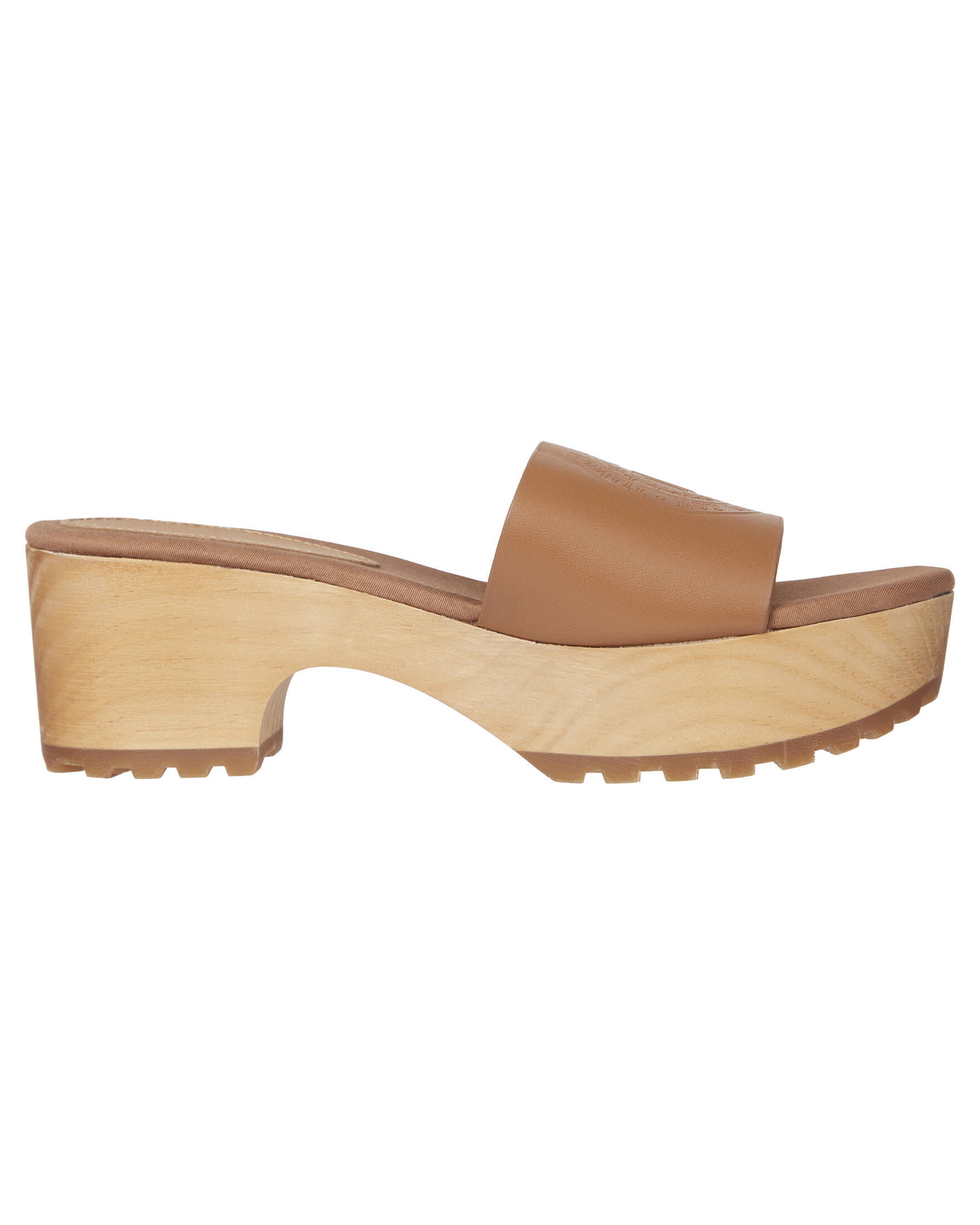 Damen Clogs FEMININE MID HEEL CLOG SANDAL