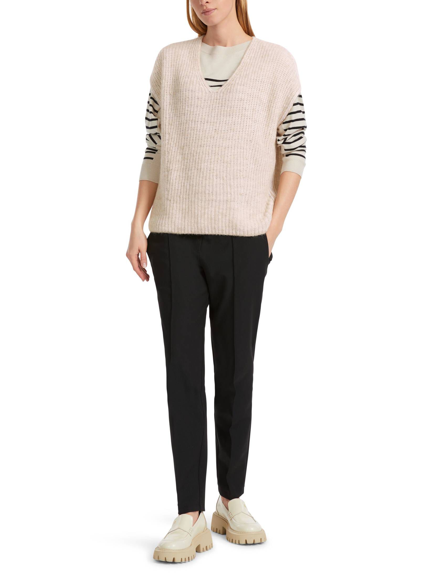 Damen Pullunder mit Wolle