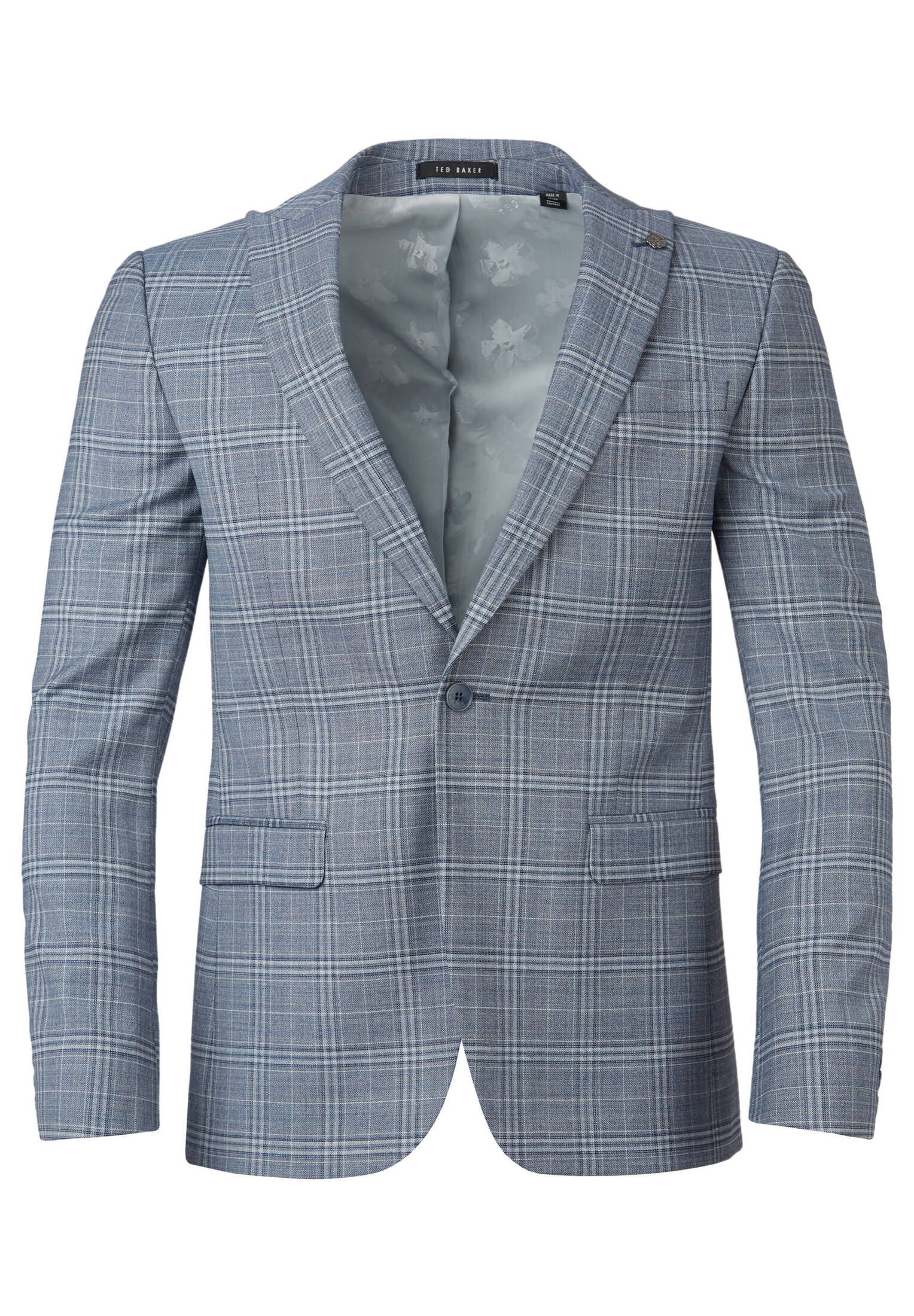 Herren Sakko Dusty Blue Check