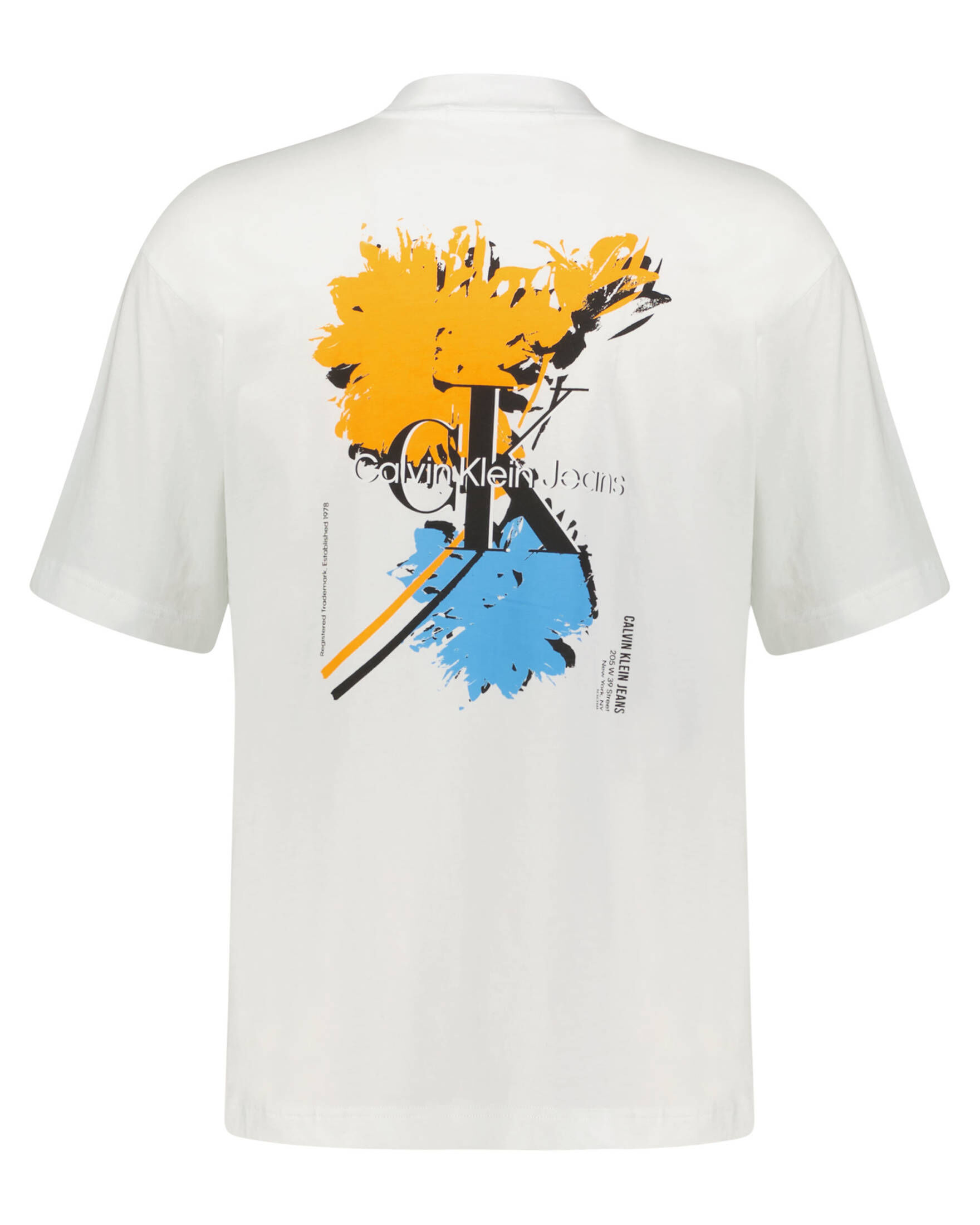 Herren T-Shirt FLOWER LOGO BACK HIT