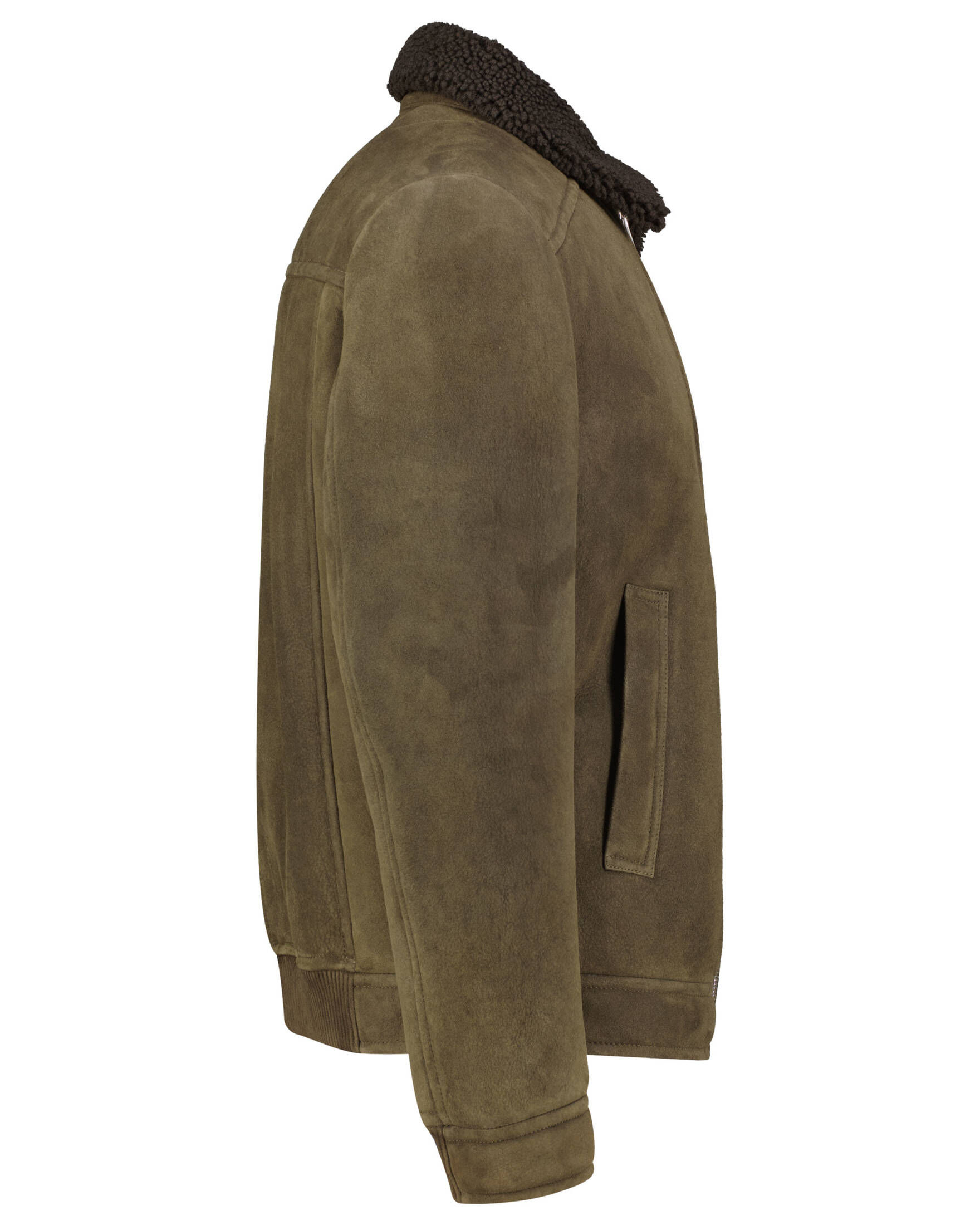 Herren Lederjacke GORANO mit Lammfell Relaxed Fit