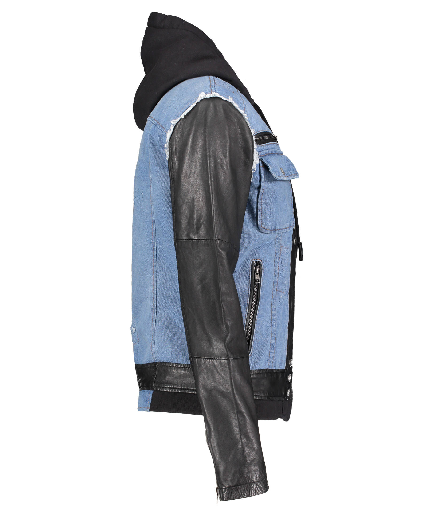 Herren Lederjacke "BEmax" Slim Fit