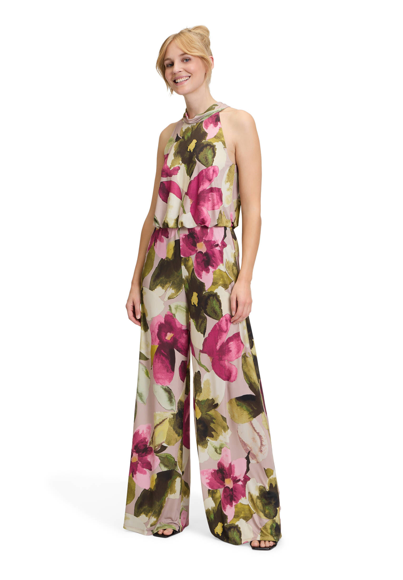Damen Jumpsuit mit Blumenprint