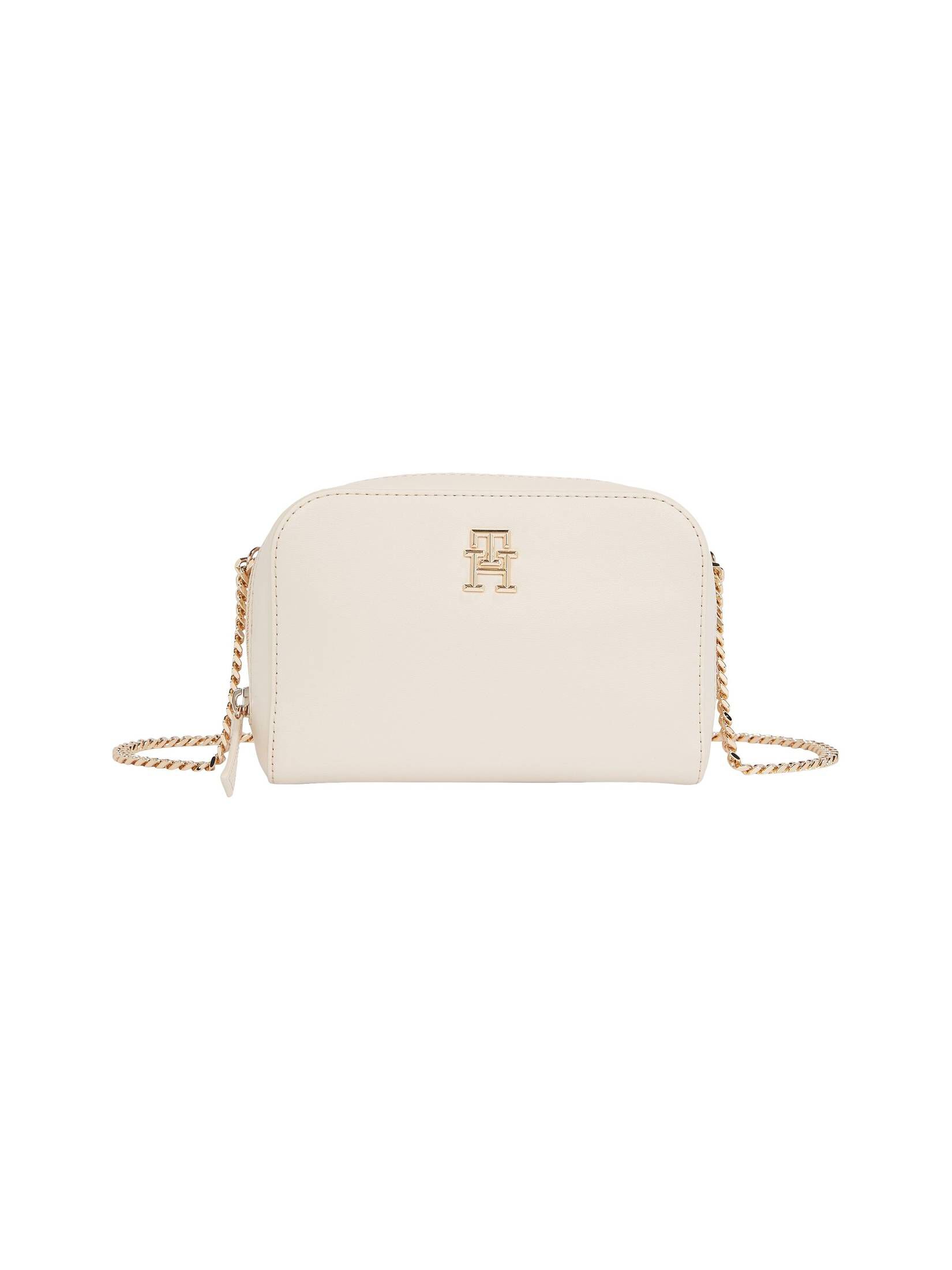 Tommy Hilfiger Damen Umhängetasche TH FEMININE CROSSOVER in Beige ...