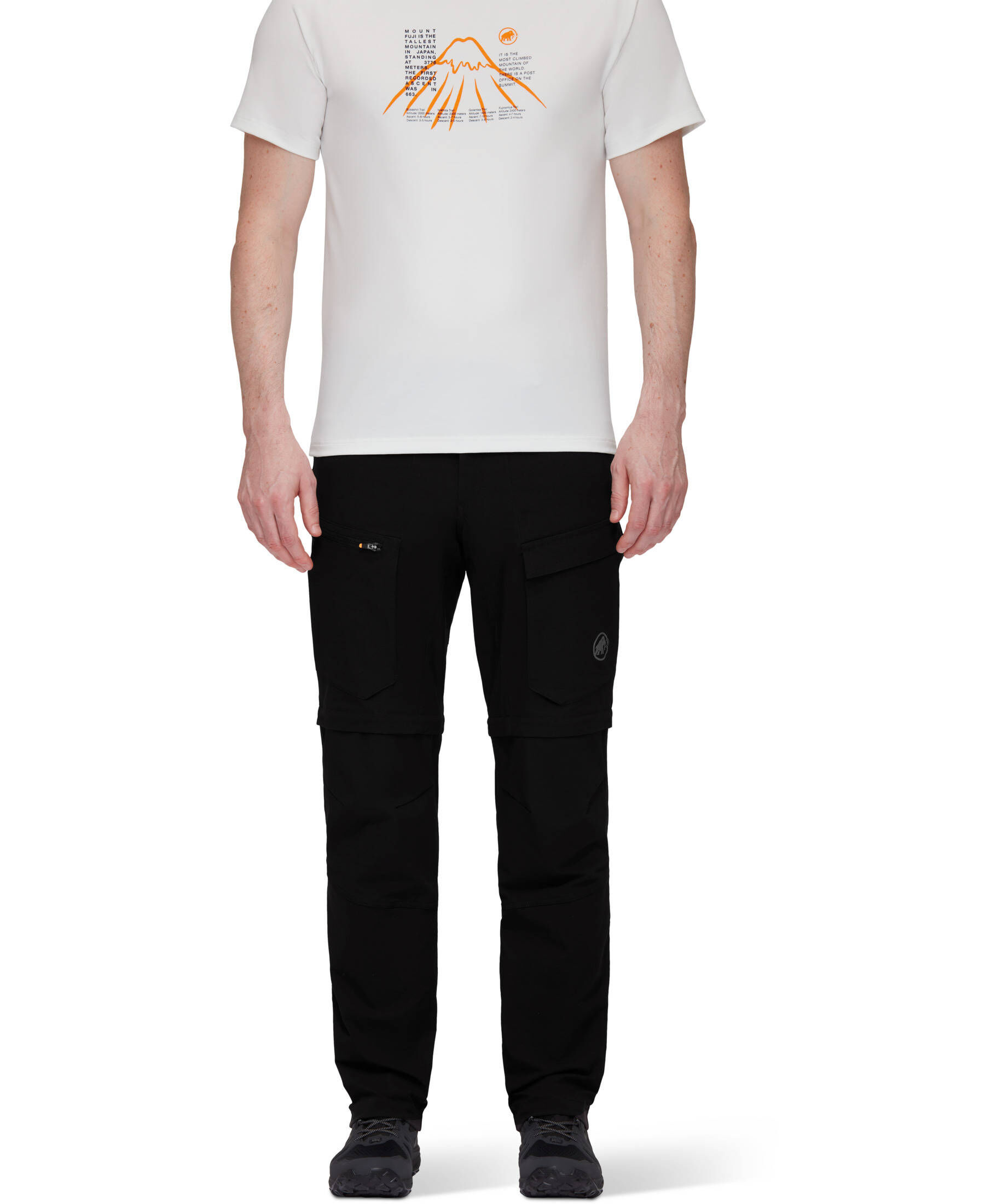 Herren Zinal Hybrid Zip Off Pants Men