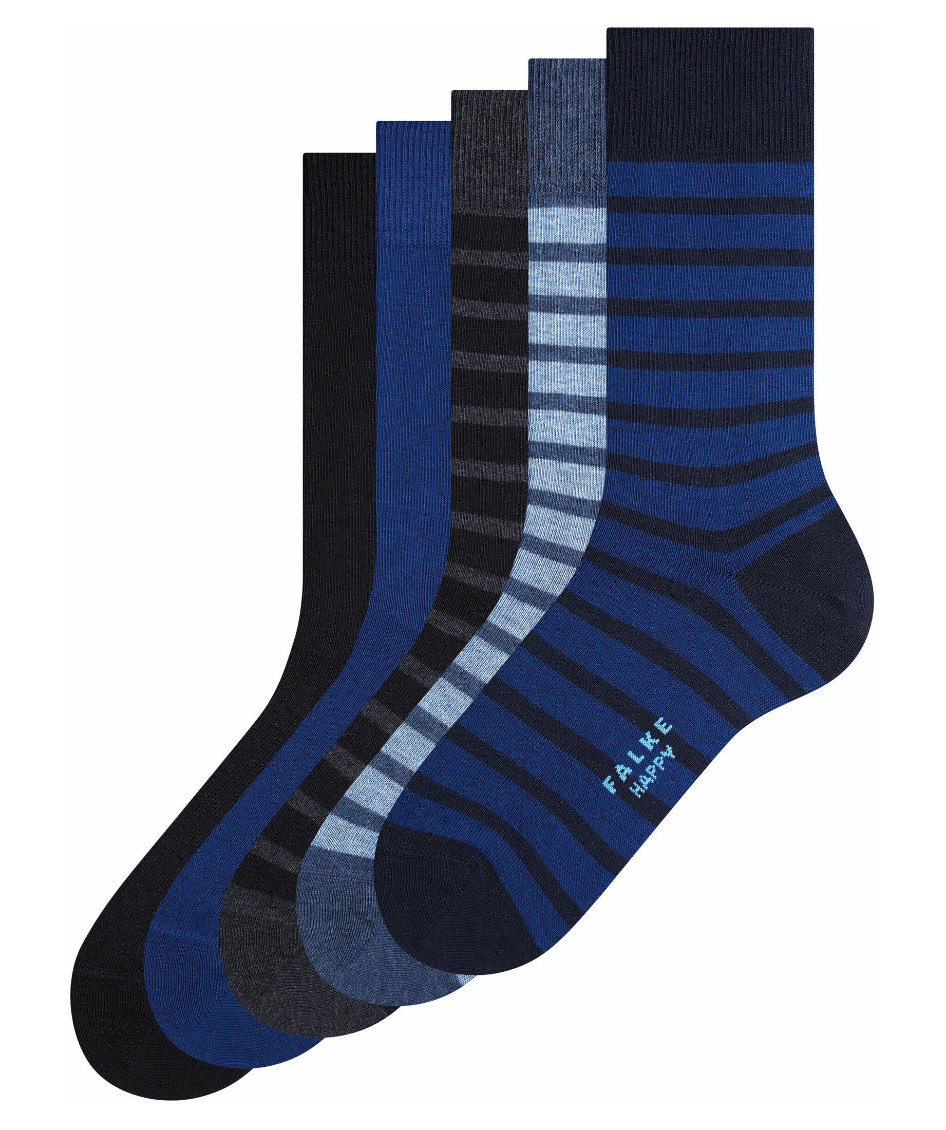 Herren Strümpfe "Happy Box" 5er-Pack