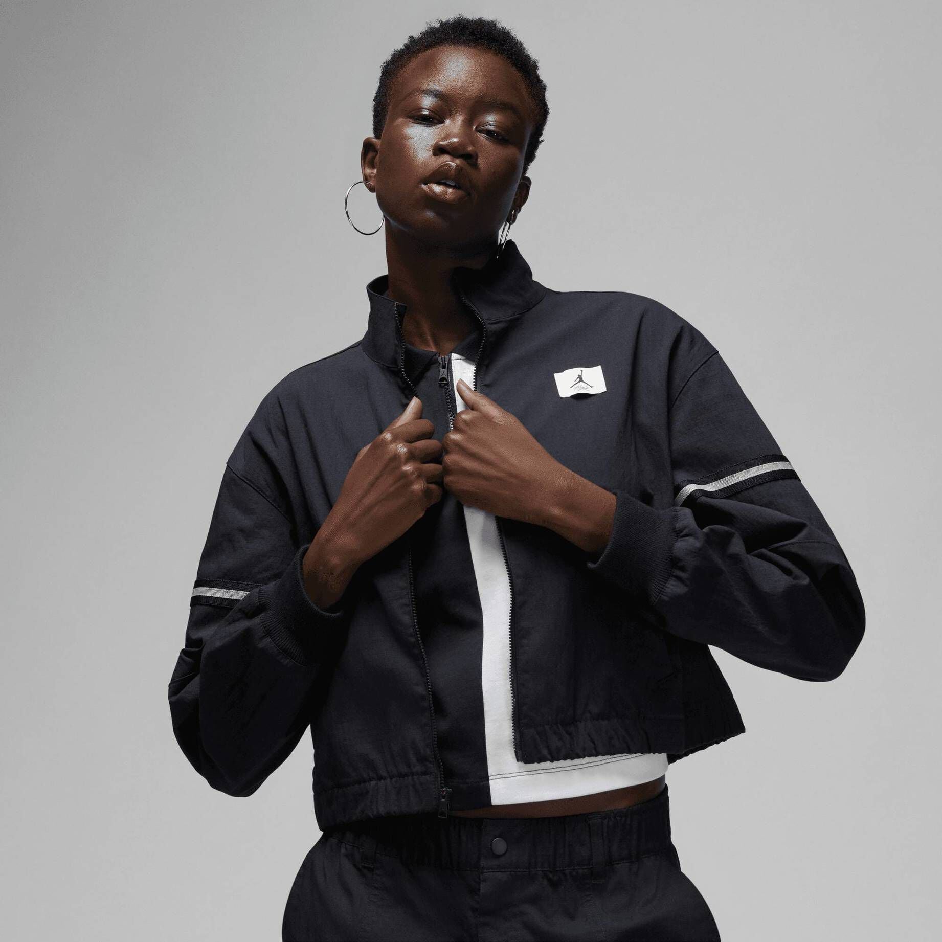 Jordan Damen Jacke JORDAN FLIGHT in schwarz kaufen | engelhorn