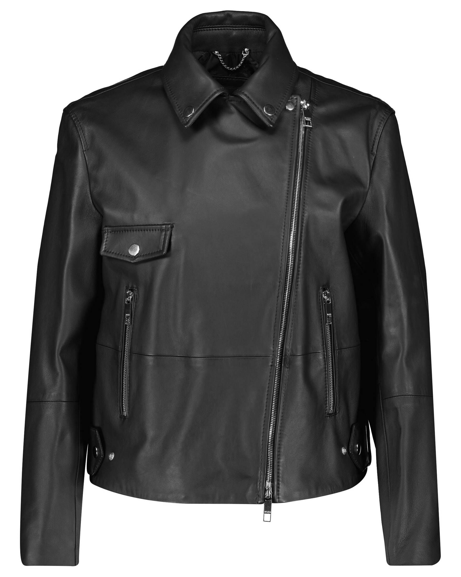 Damen Lederjacke SAJINA Slim Fit
