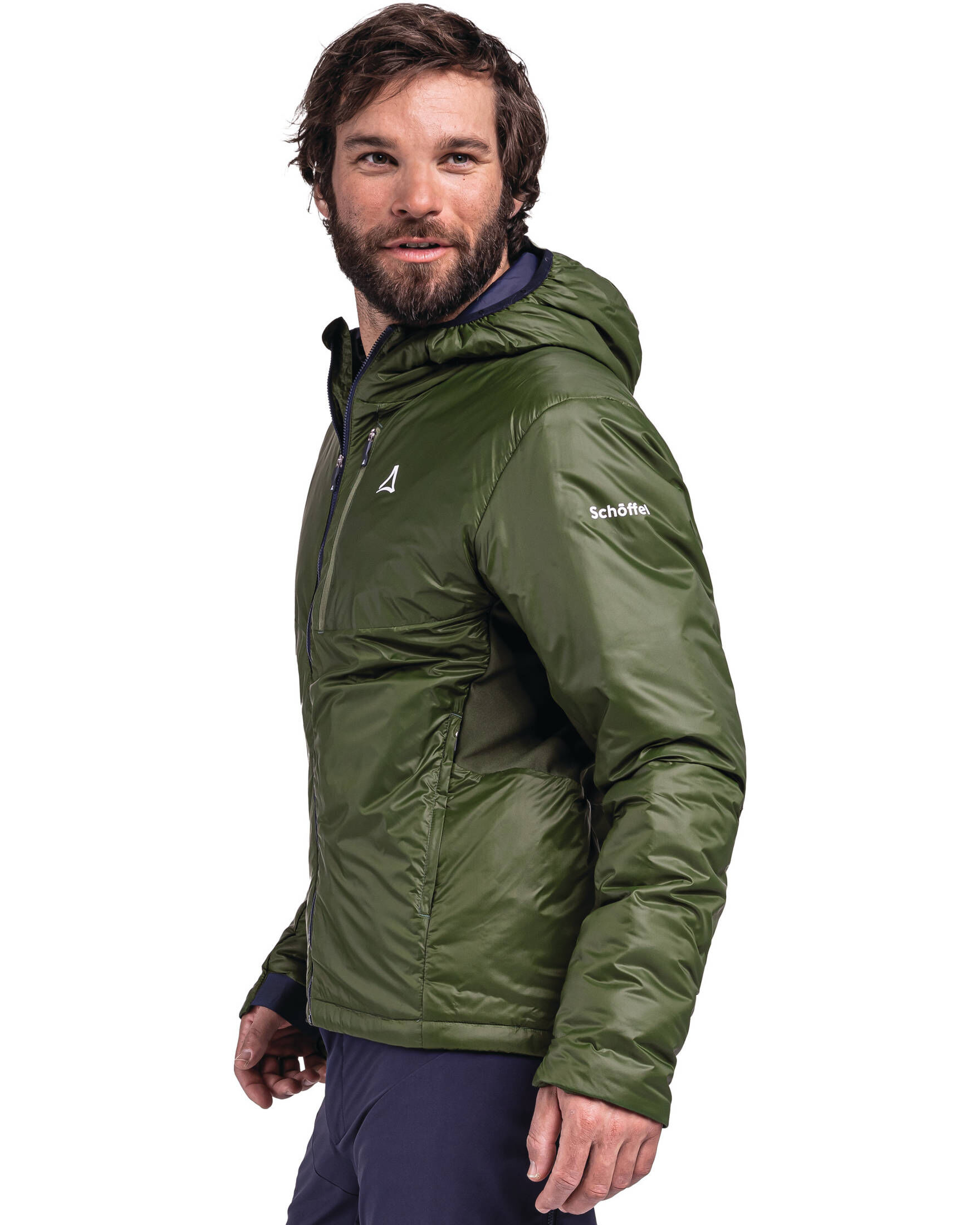 Schöffel Herren Jacke Ins Hybrid Black Raven M in grün kaufen | engelhorn