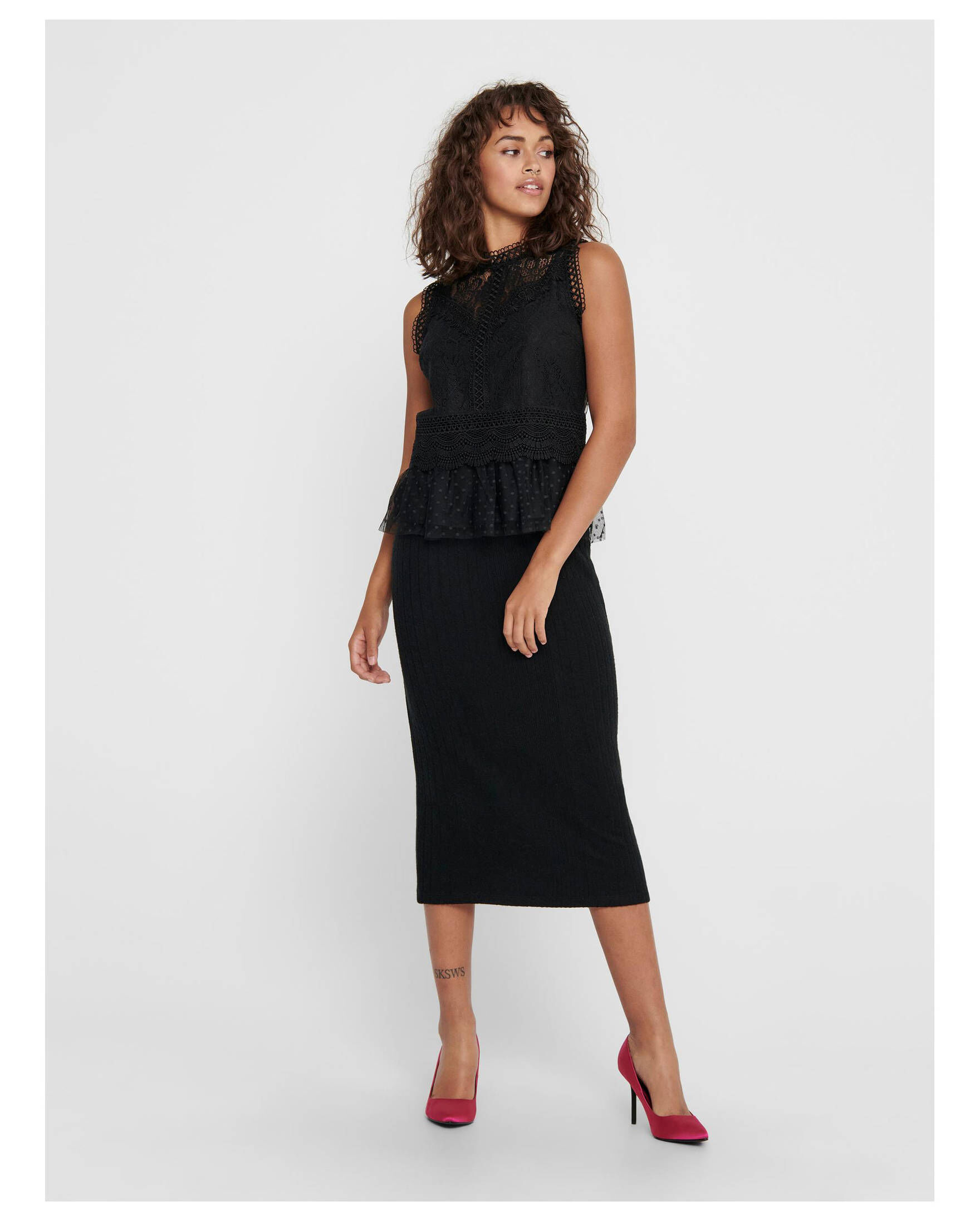 Only Damen Spitzen-Top ONLEVE kaufen | engelhorn