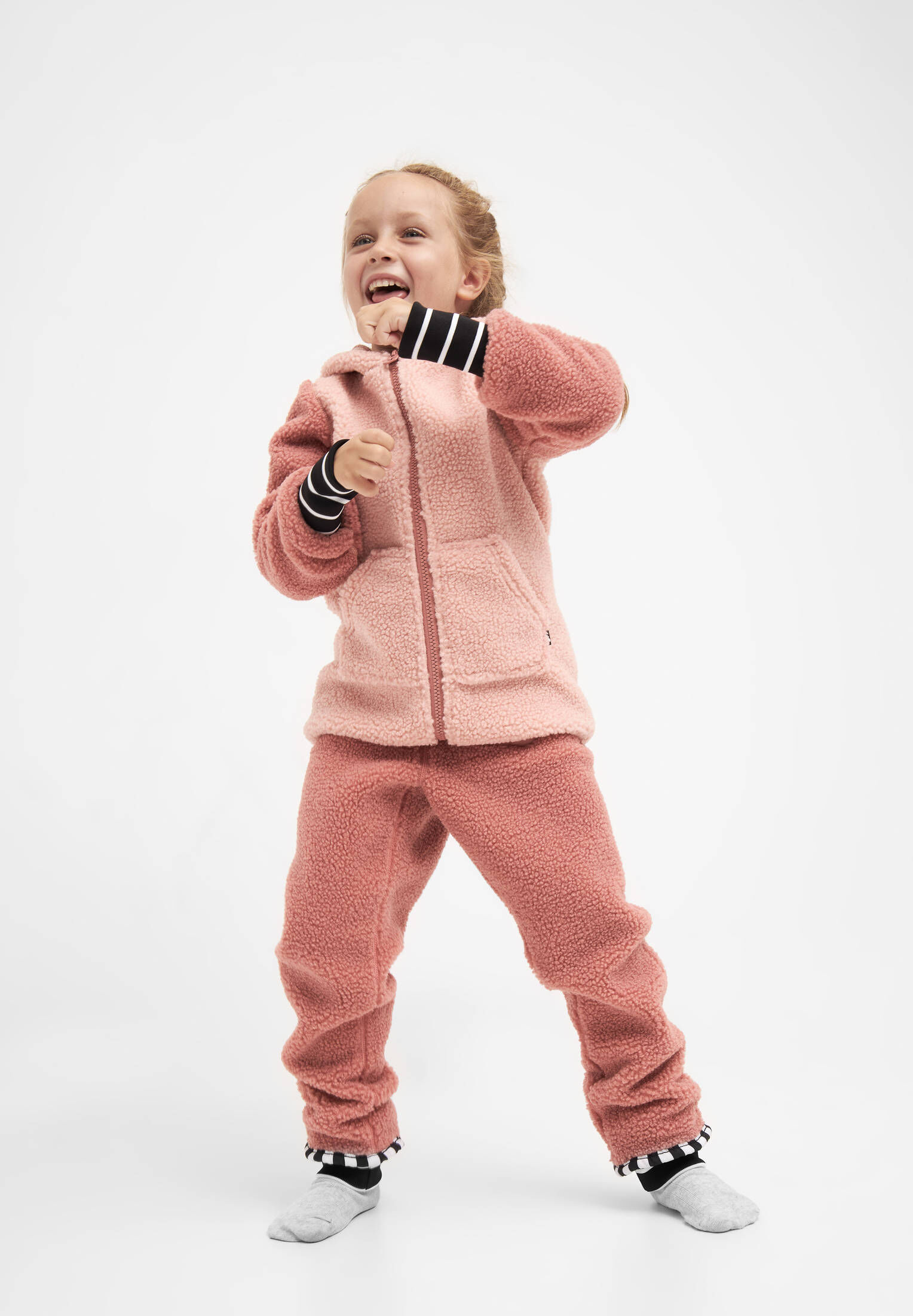 Kinder Teddy Fleecejacke UNIDO