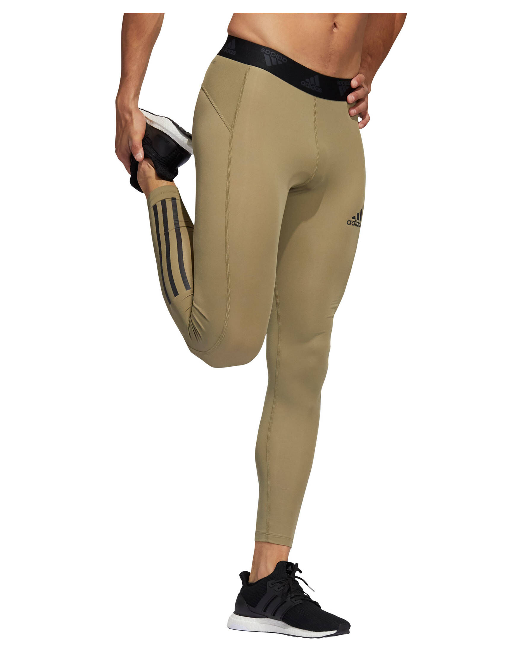 Herren Trainingstights TECHFIT 3-STREIFEN