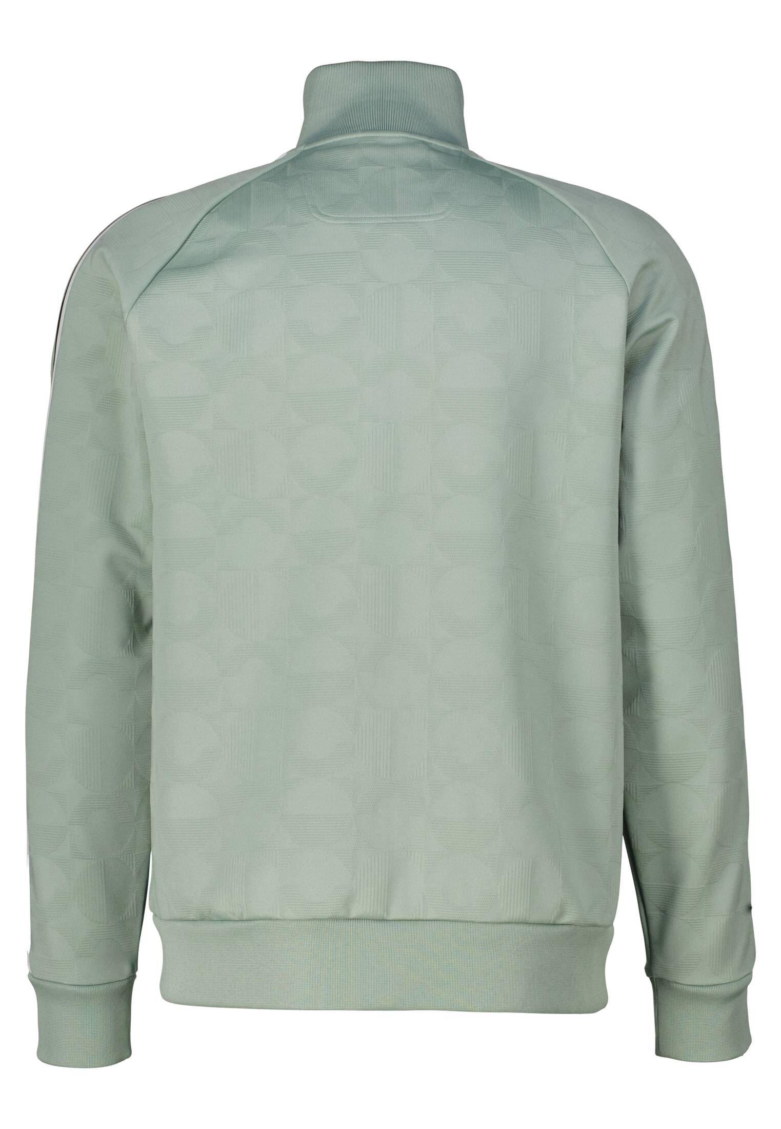 BOSS Herren Sweatjacke SKARLEY STRIPED C in grün kaufen | engelhorn