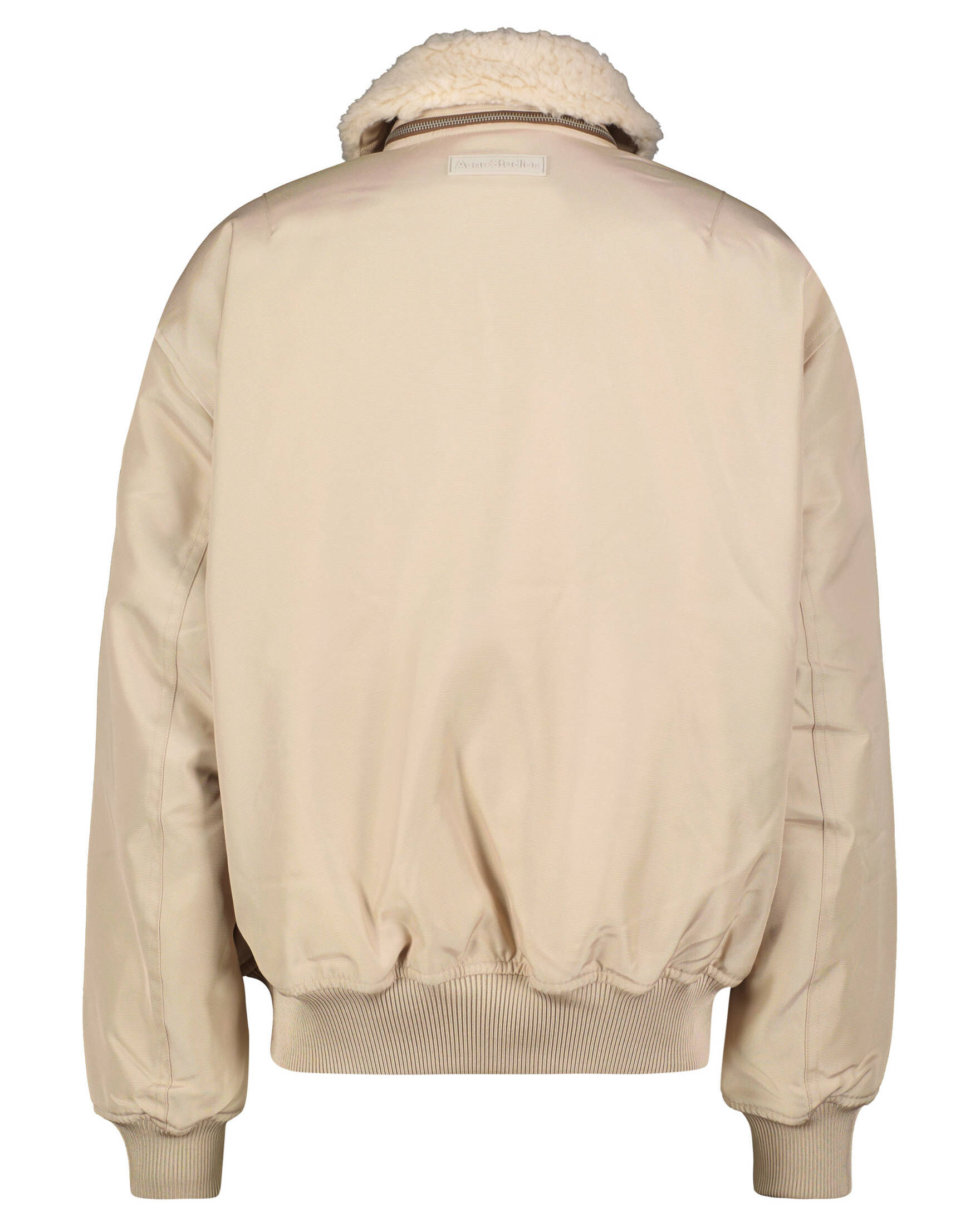 Herren Jacke mit Shearling-Kragen