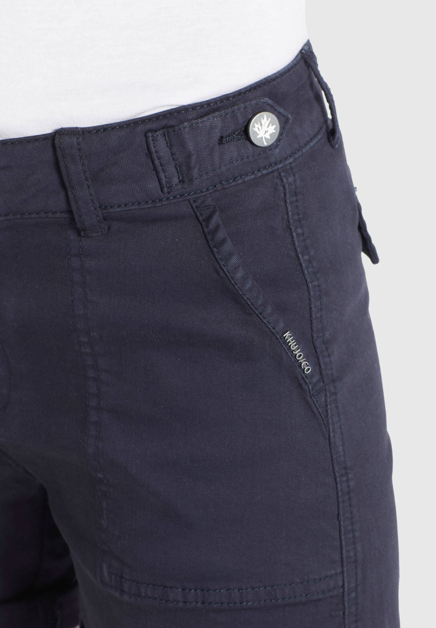 khujo Damen Shorts "Shanna" in blau kaufen | engelhorn