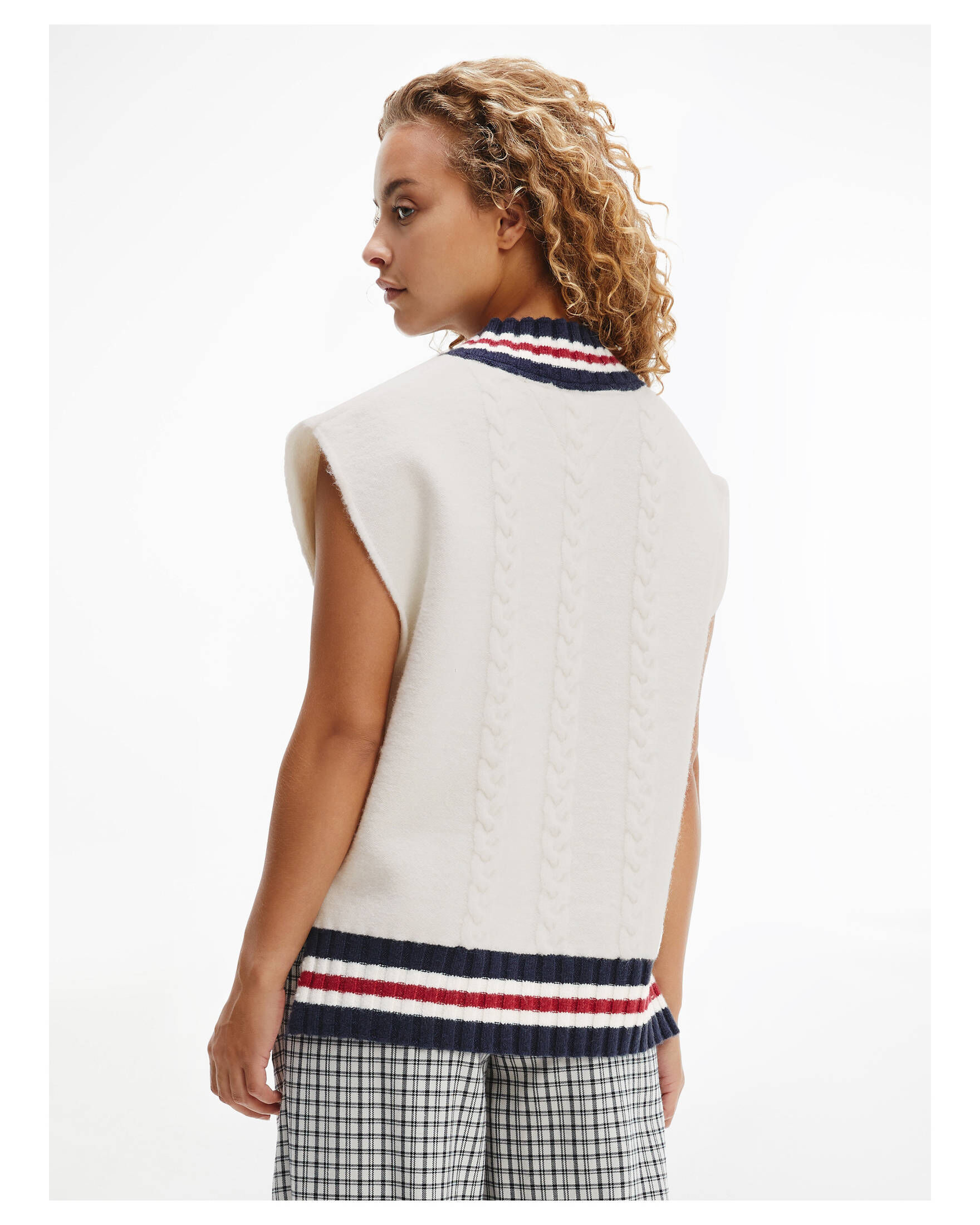 Damen Strickpullunder