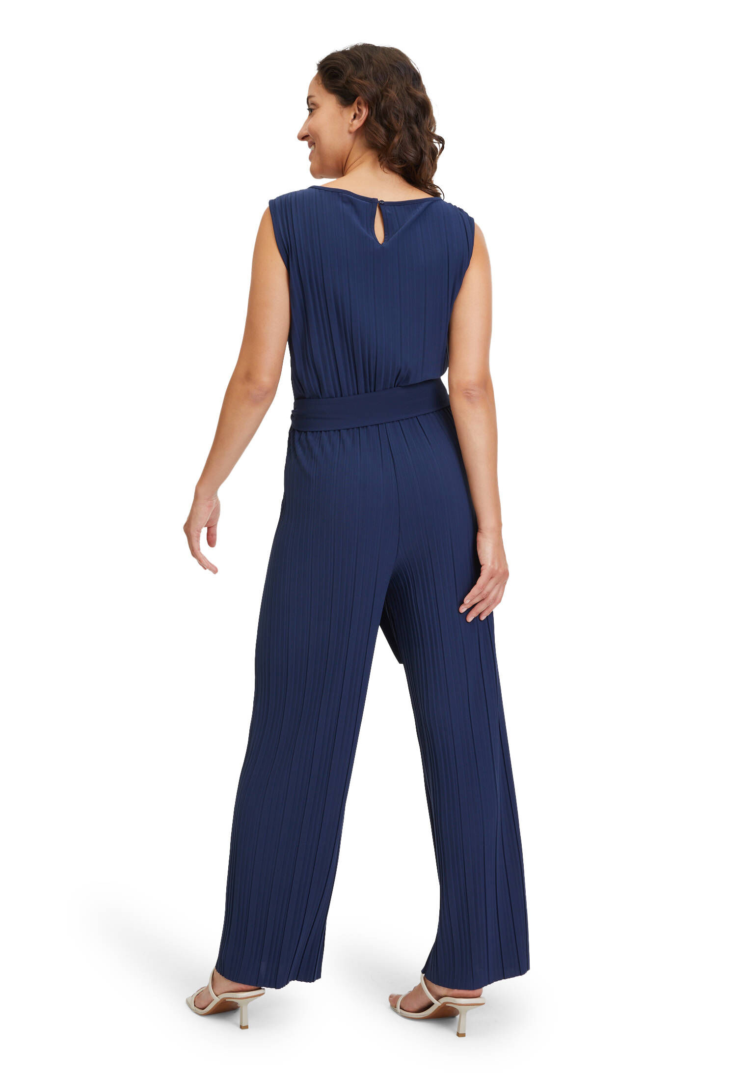 Damen Jumpsuit mit Plissee