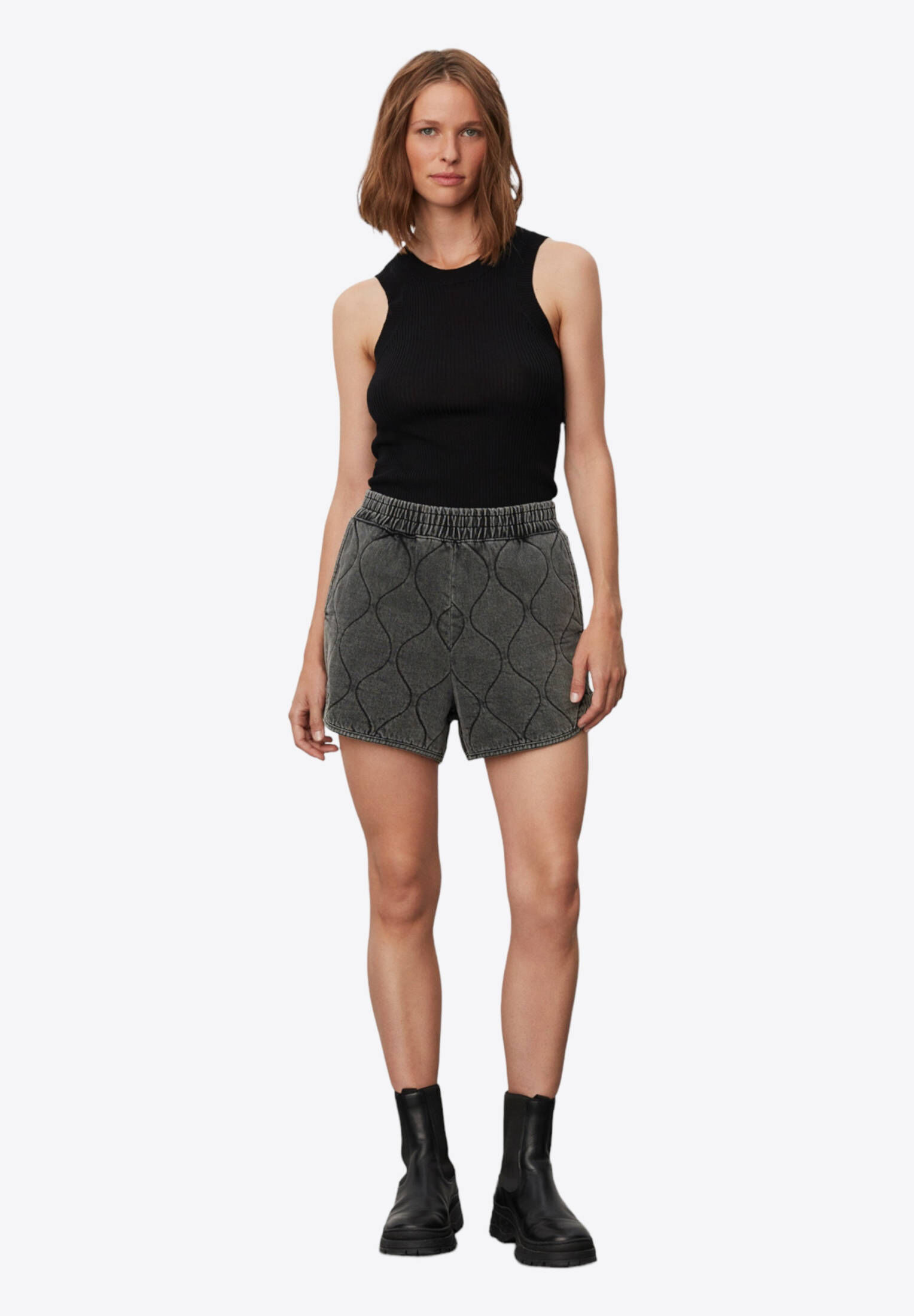 Damen Hose 2ND Gates TT - Denim Quilt