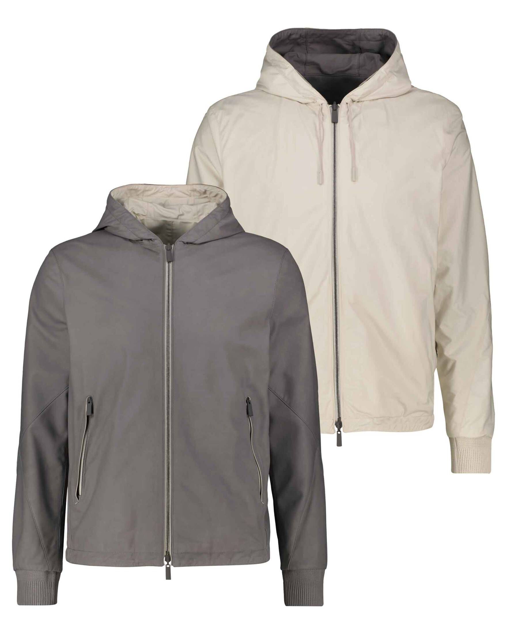 Herren Wendejacke mit Leder