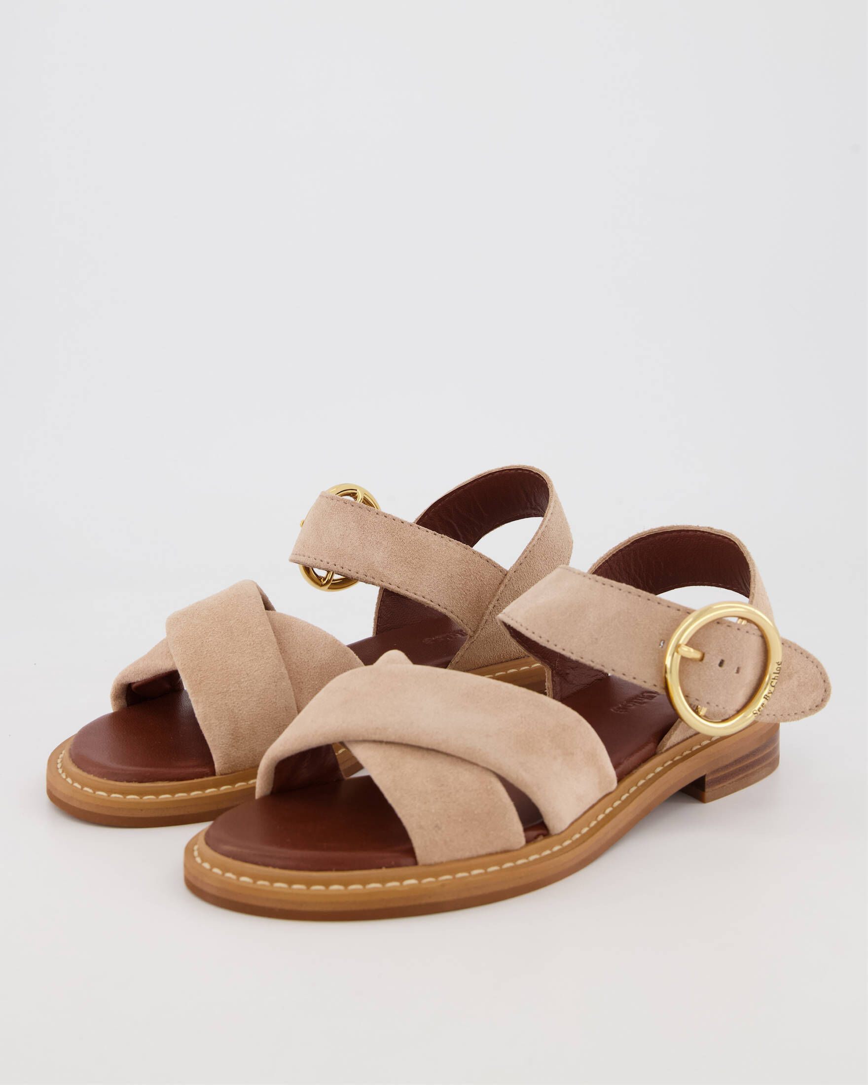 See by Chloé Damen Sandale "Lyna" in Beige kaufen | engelhorn