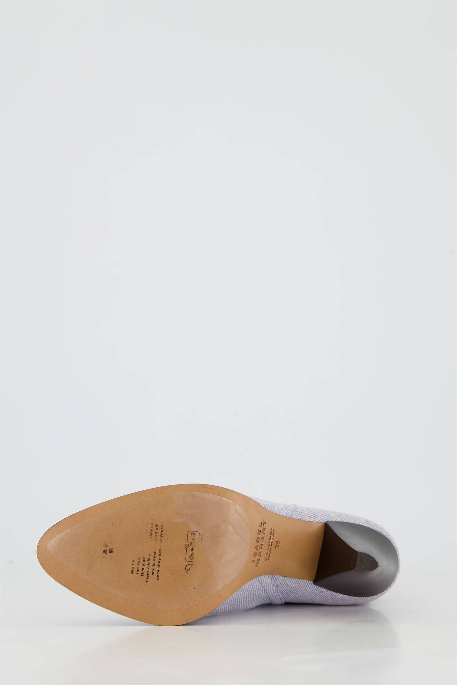 Isabel Marant Damen Stiefeletten ROUXA-GB DENIM SLOUCHY in lila kaufen ...