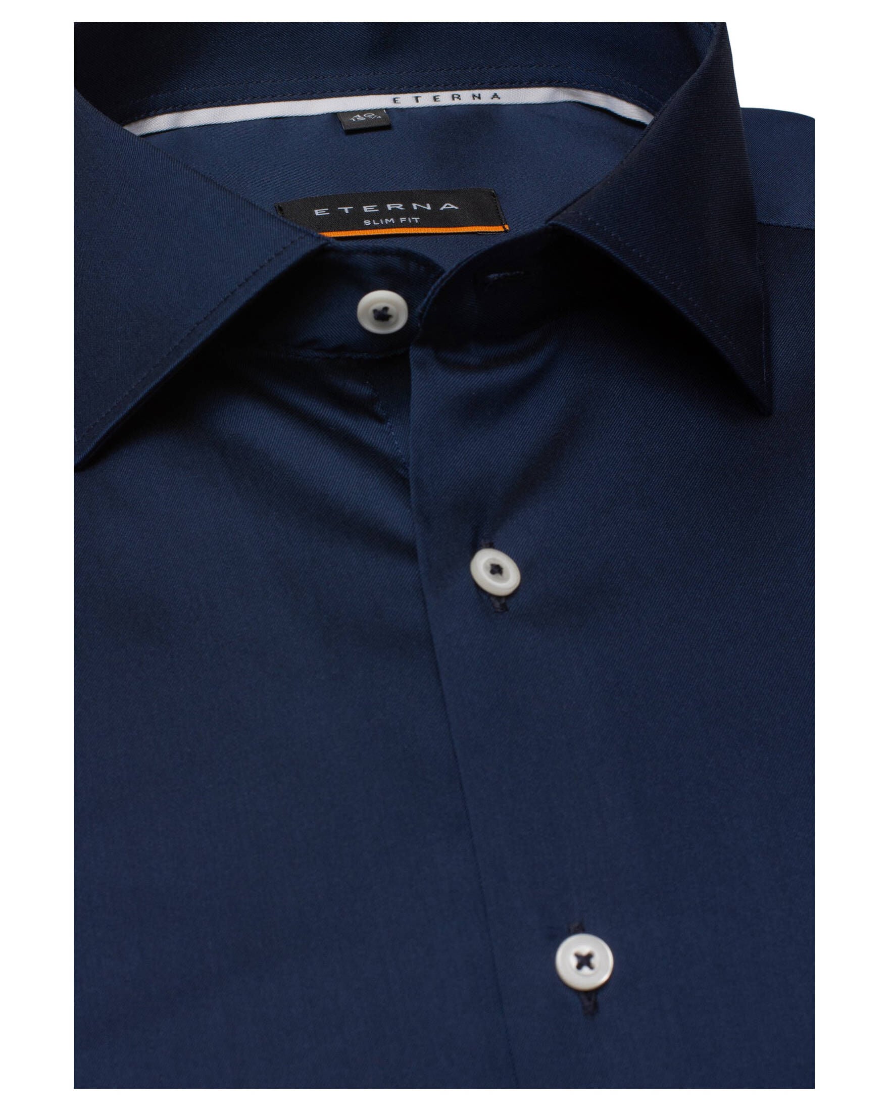 Eterna Herren Hemd Slim Fit in blau kaufen | engelhorn