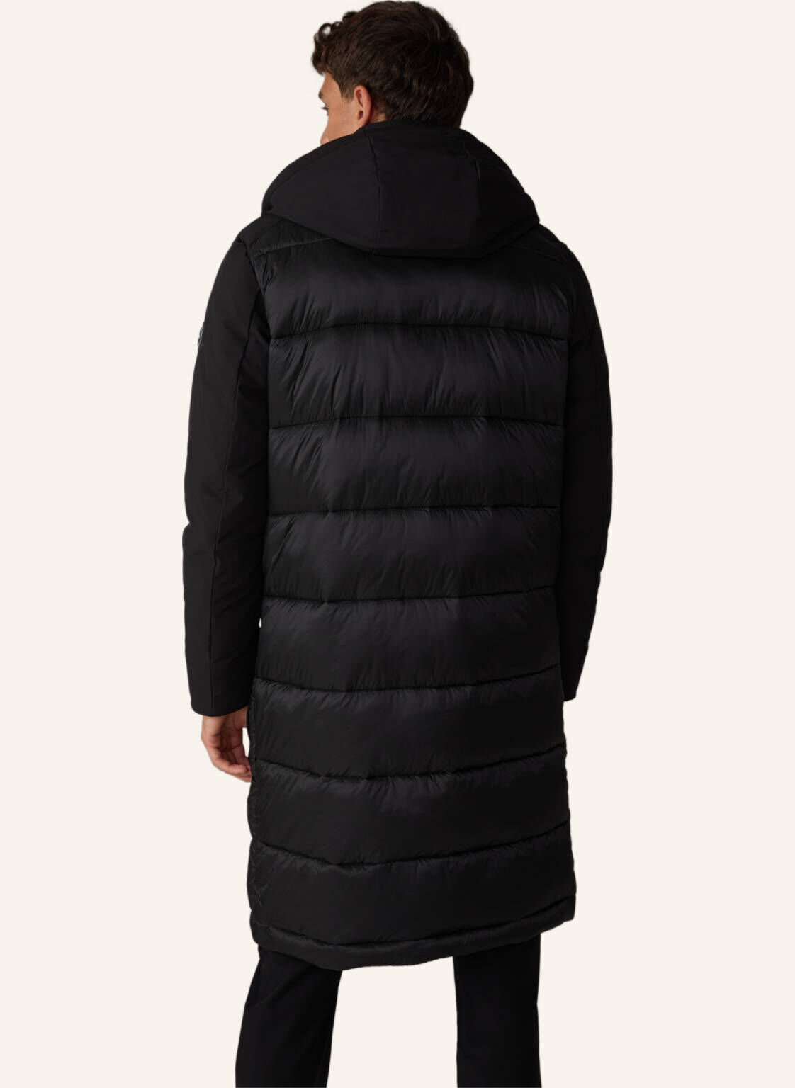 Herren Steppmantel S.C. Crasher Fused