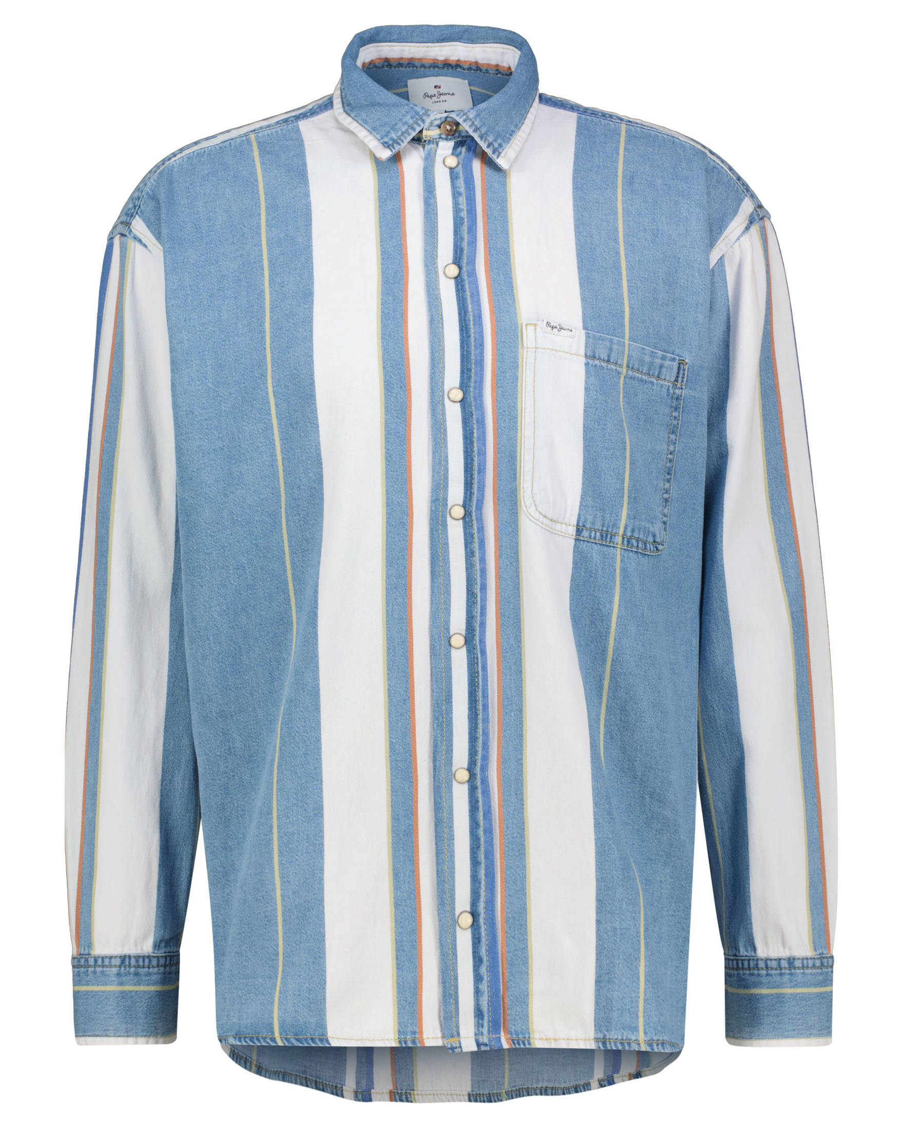 Pepe Jeans Herren Jeanshemd DEVON Loose Fit Langarm kaufen | engelhorn