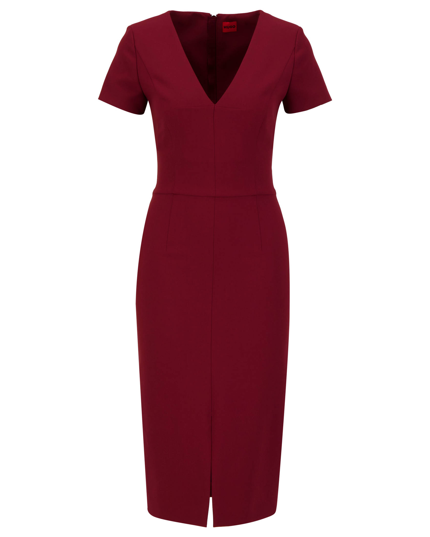 HUGO Damen Kleid KALAMARA in Rot kaufen | engelhorn