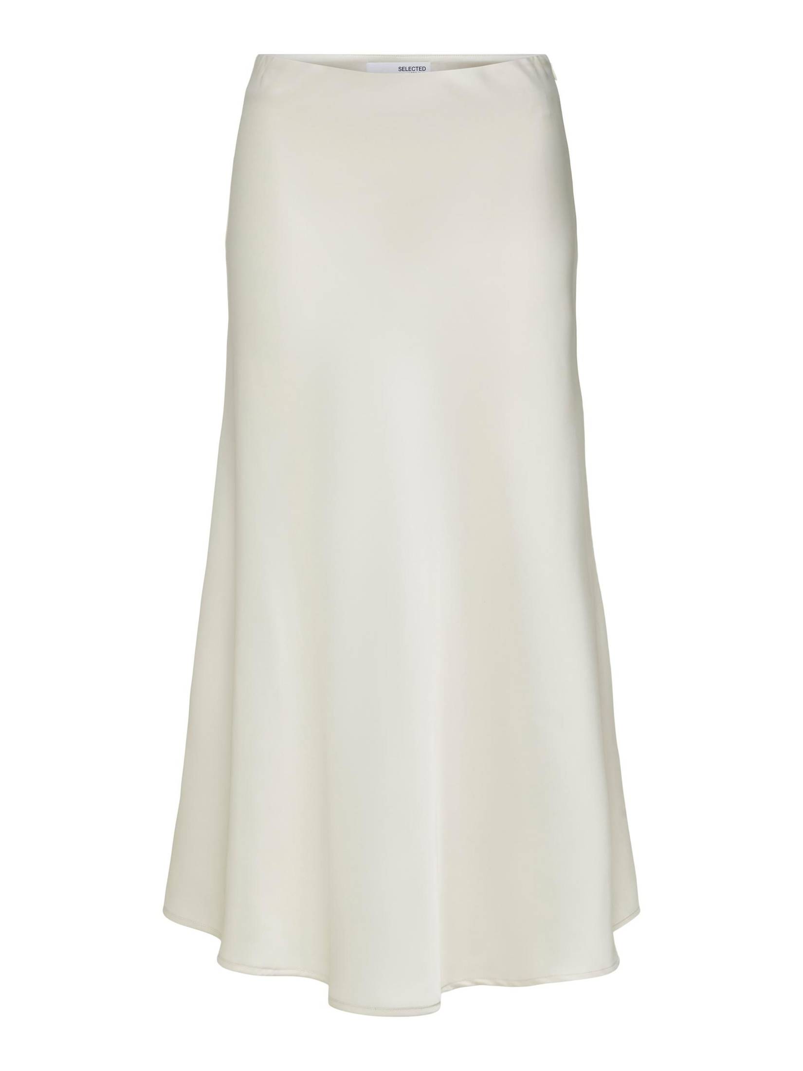 Selected Femme Damen Midirock SLFRACHELLE in Weiß kaufen | engelhorn